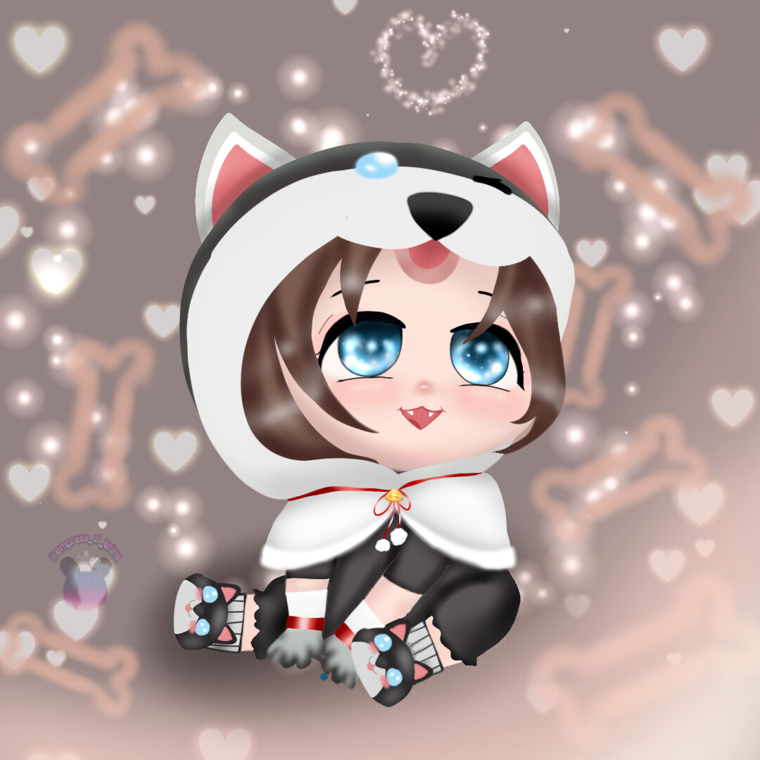 Empress Of Anime - Lifeafter Cpt.husky chibi