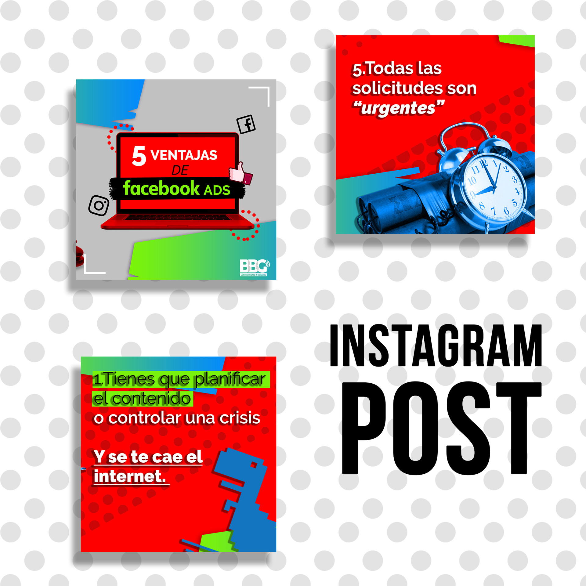 ArtStation - Post design for ''BBG'' brand