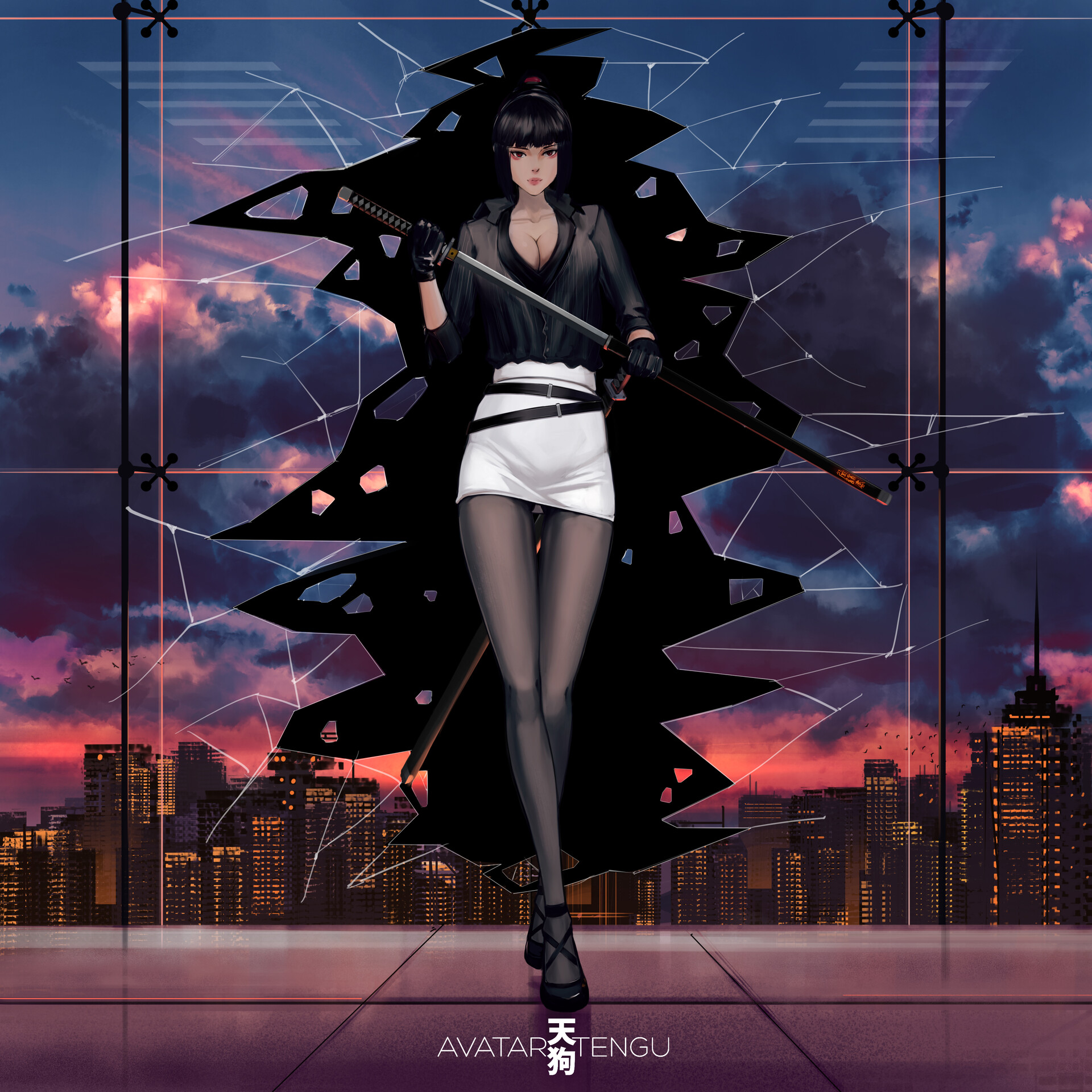 ArtStation - Avatar Tengu - Spatial Crack 2