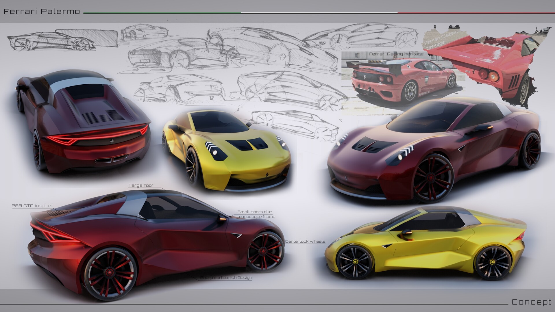 ArtStation - Automotive Design Sketches