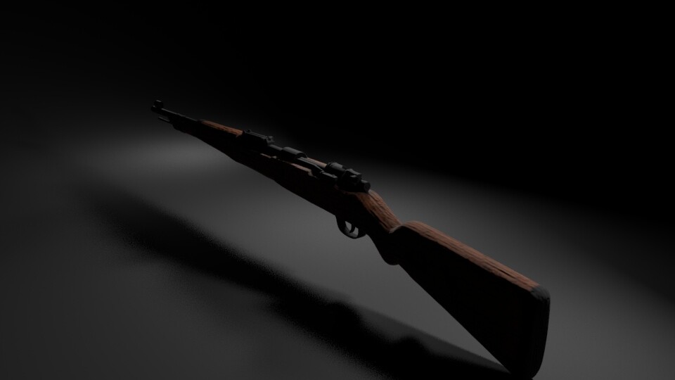 ArtStation - kar98k gun