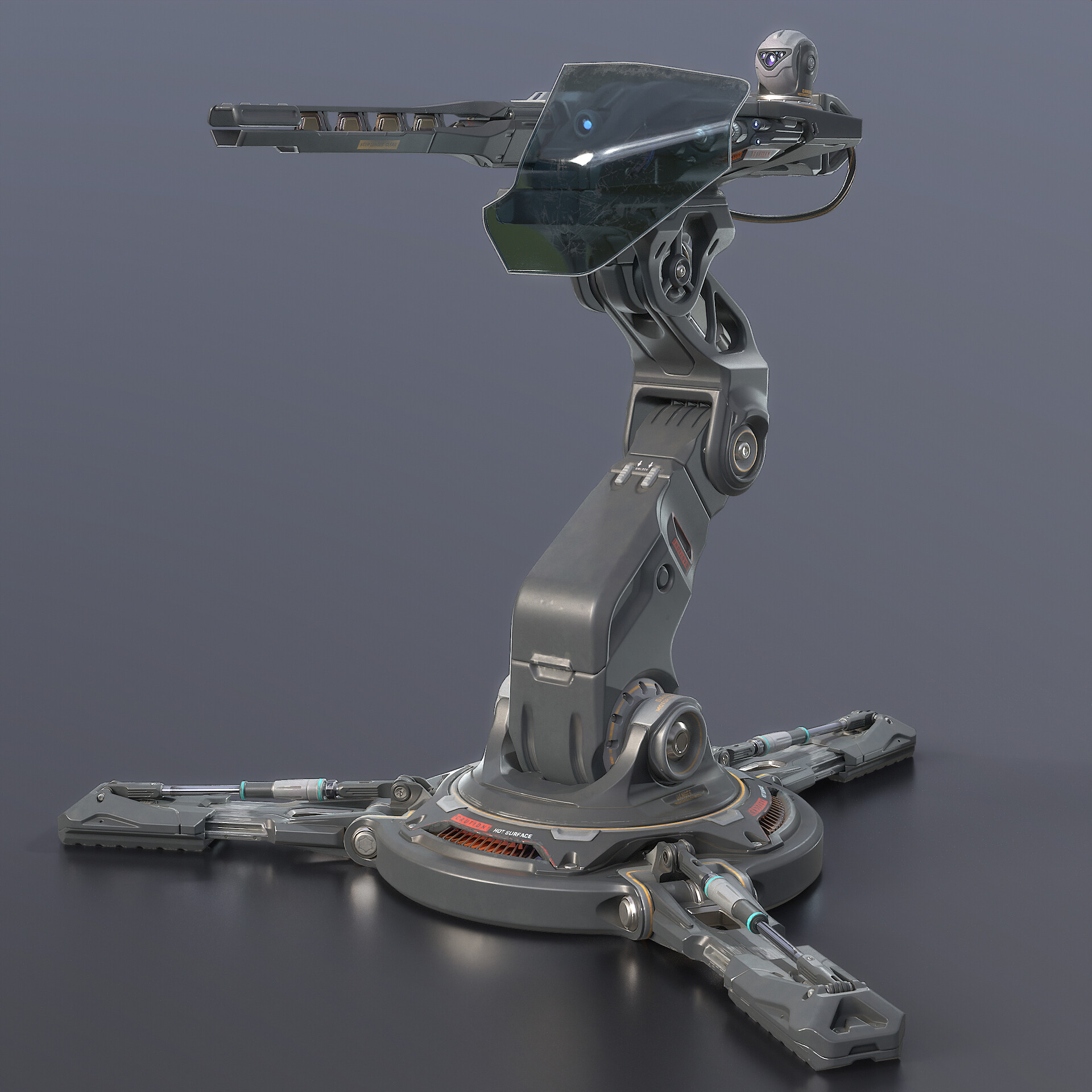 Alexander Kononov - 'Mantis' - Defensive Laser Turret
