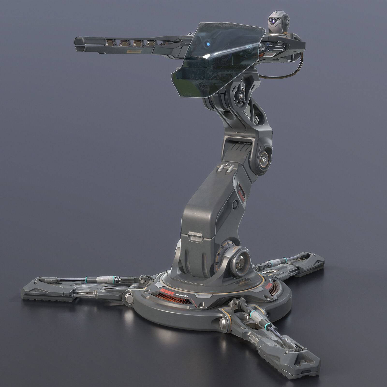 Alexander Kononov - 'Mantis' - Defensive Laser Turret