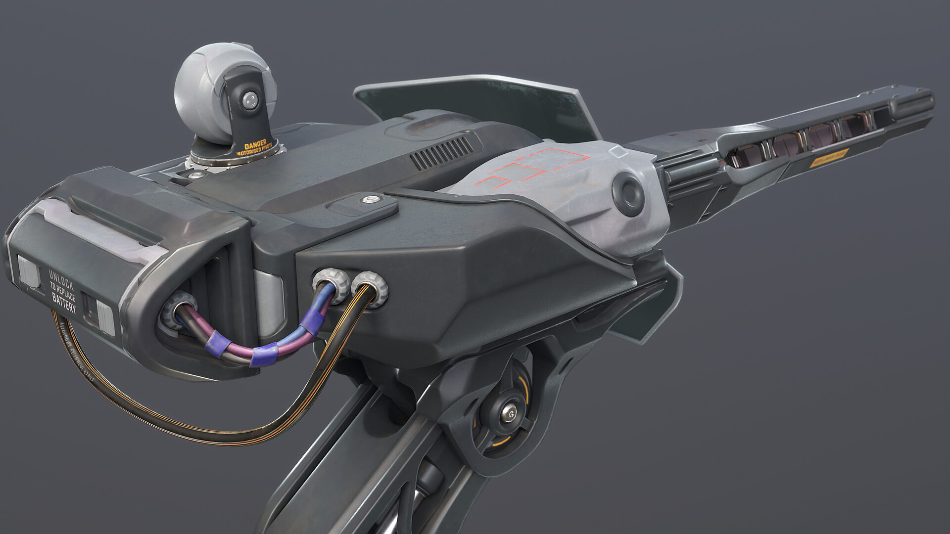 Alexander Kononov - 'Mantis' - Defensive Laser Turret