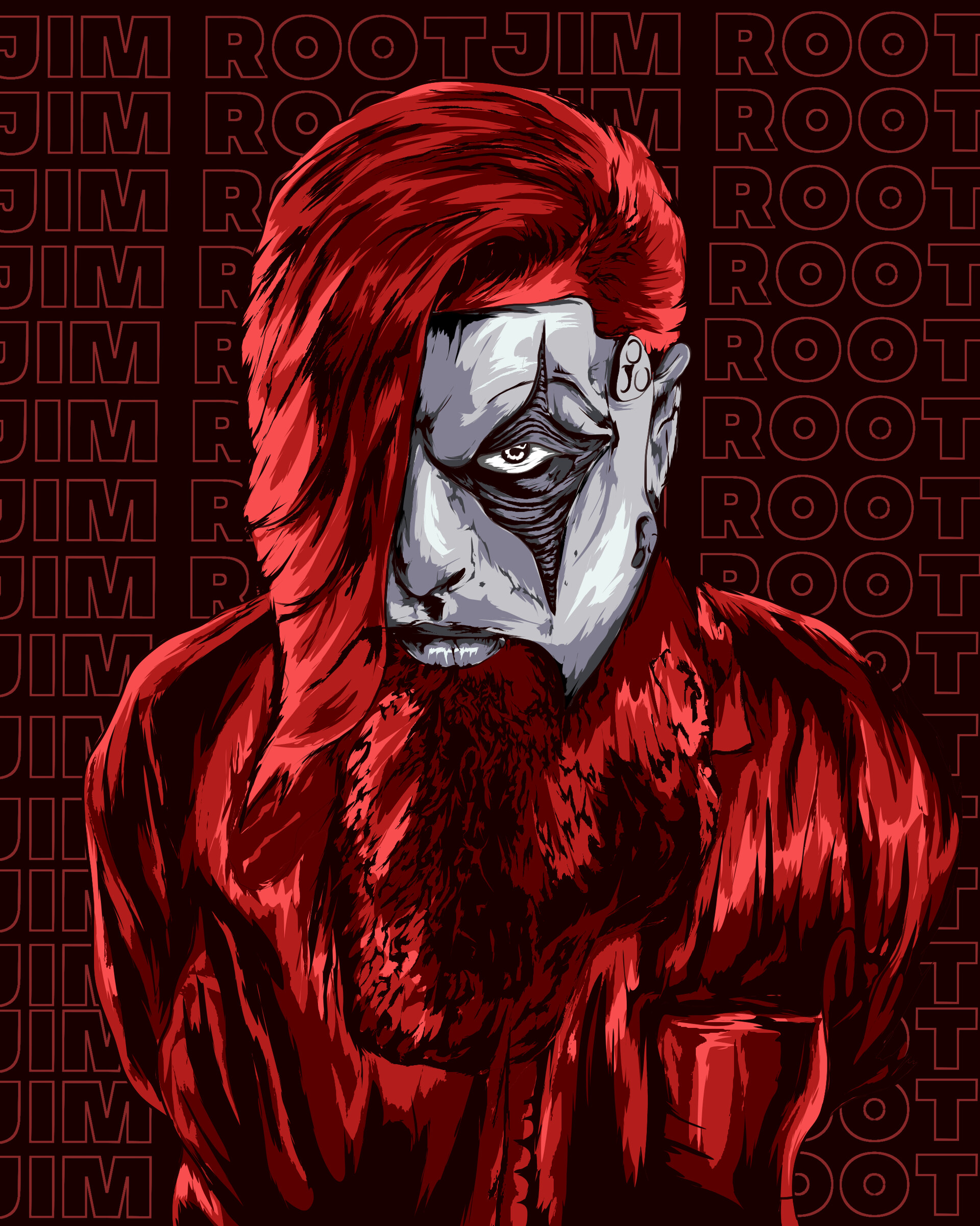 ArtStation - Jim Root From Slipknot
