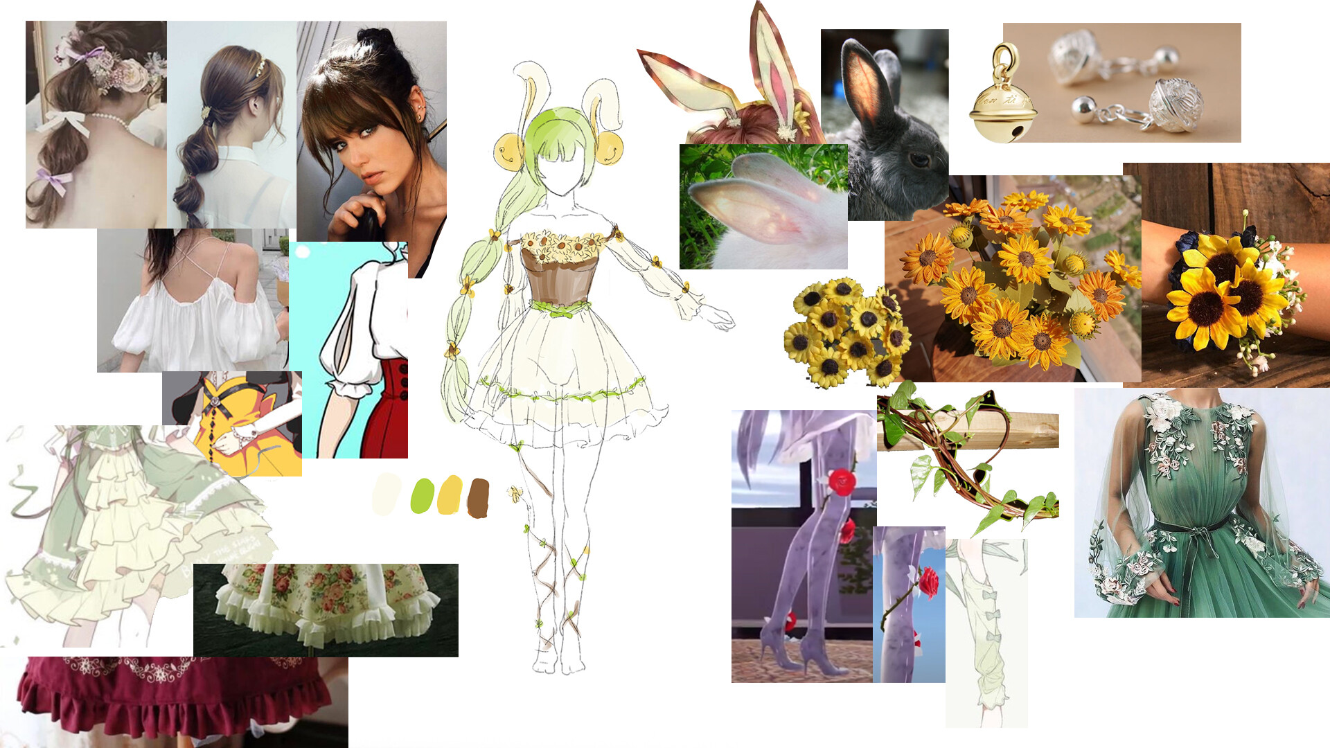 Anna Jin - Bunny Girl Character Design