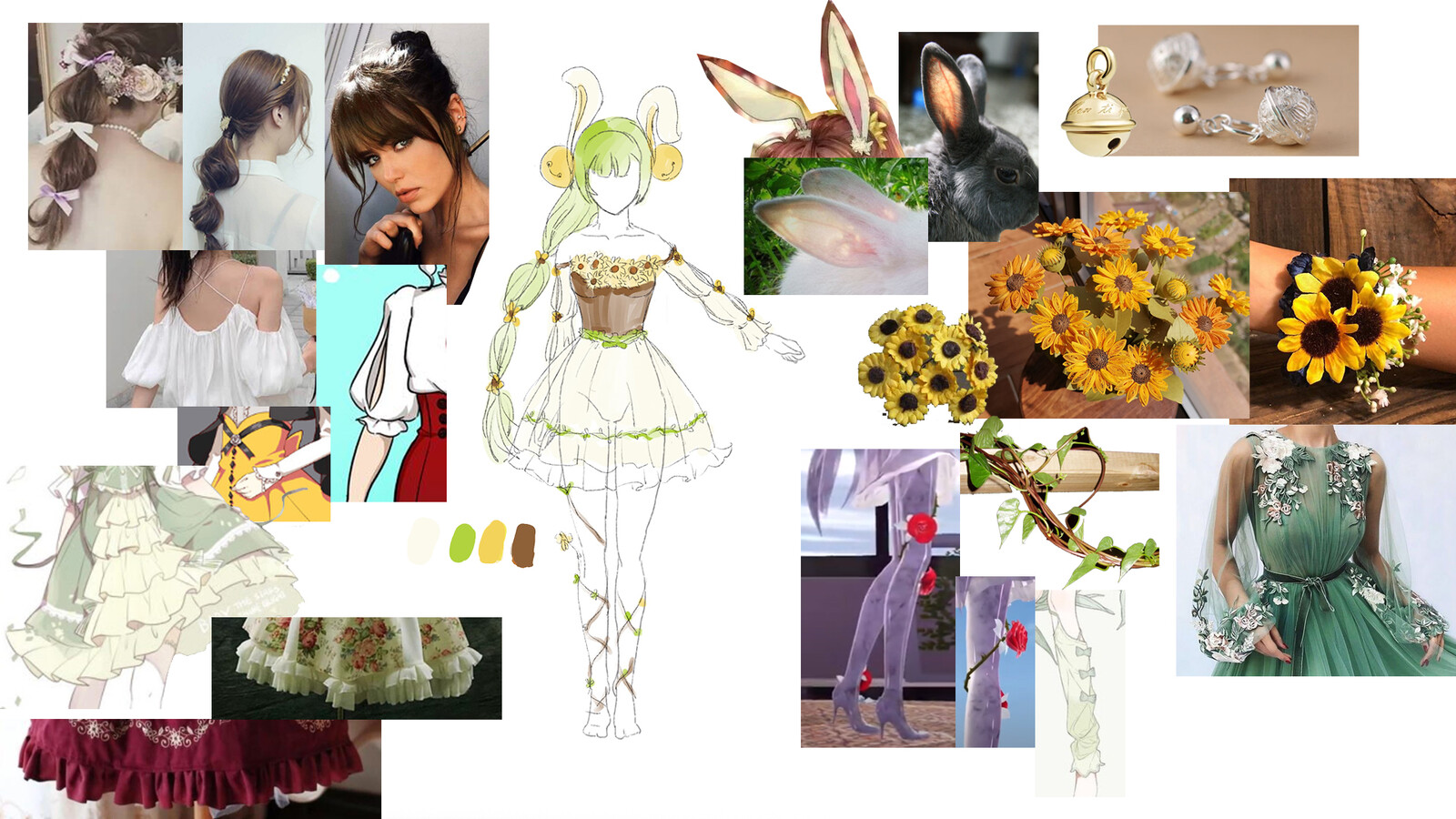 Anna Jin - Bunny Girl Character Design