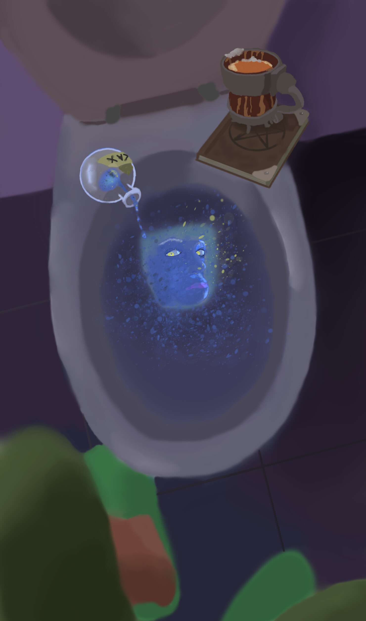 ArtStation - magic toilet