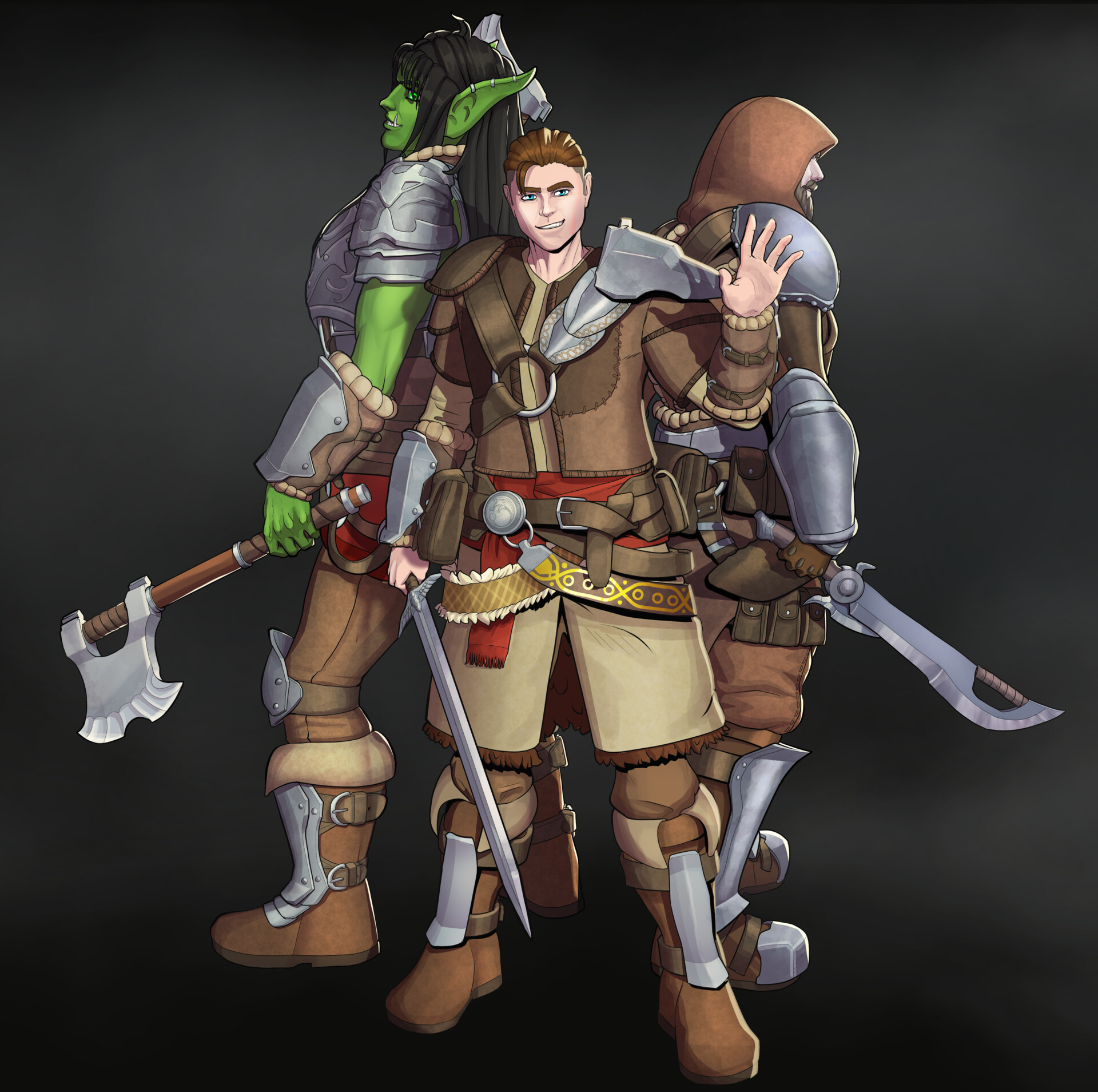 ArtStation - The Main Trio