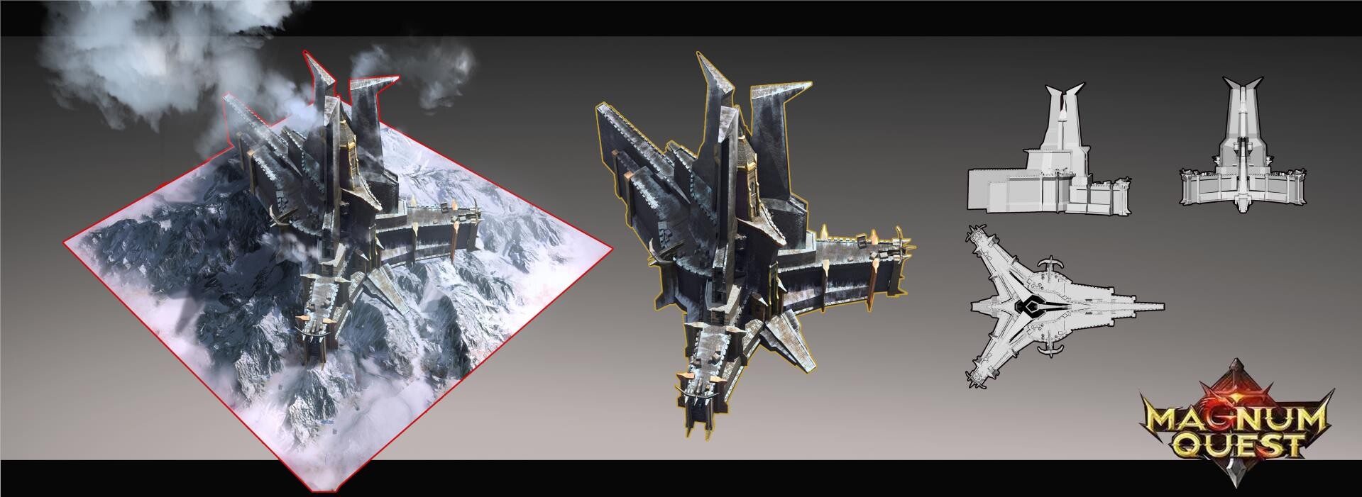 ArtStation - Dwarf Castle