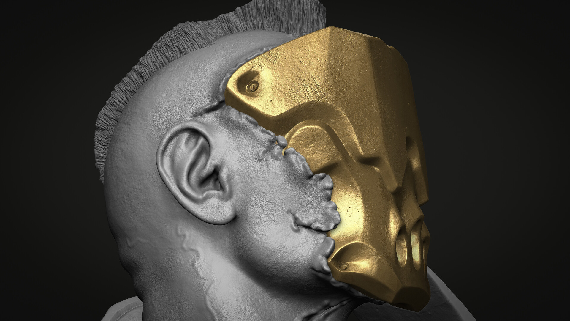 Alejandro Blasco - Visor - Quake Champions Fanart