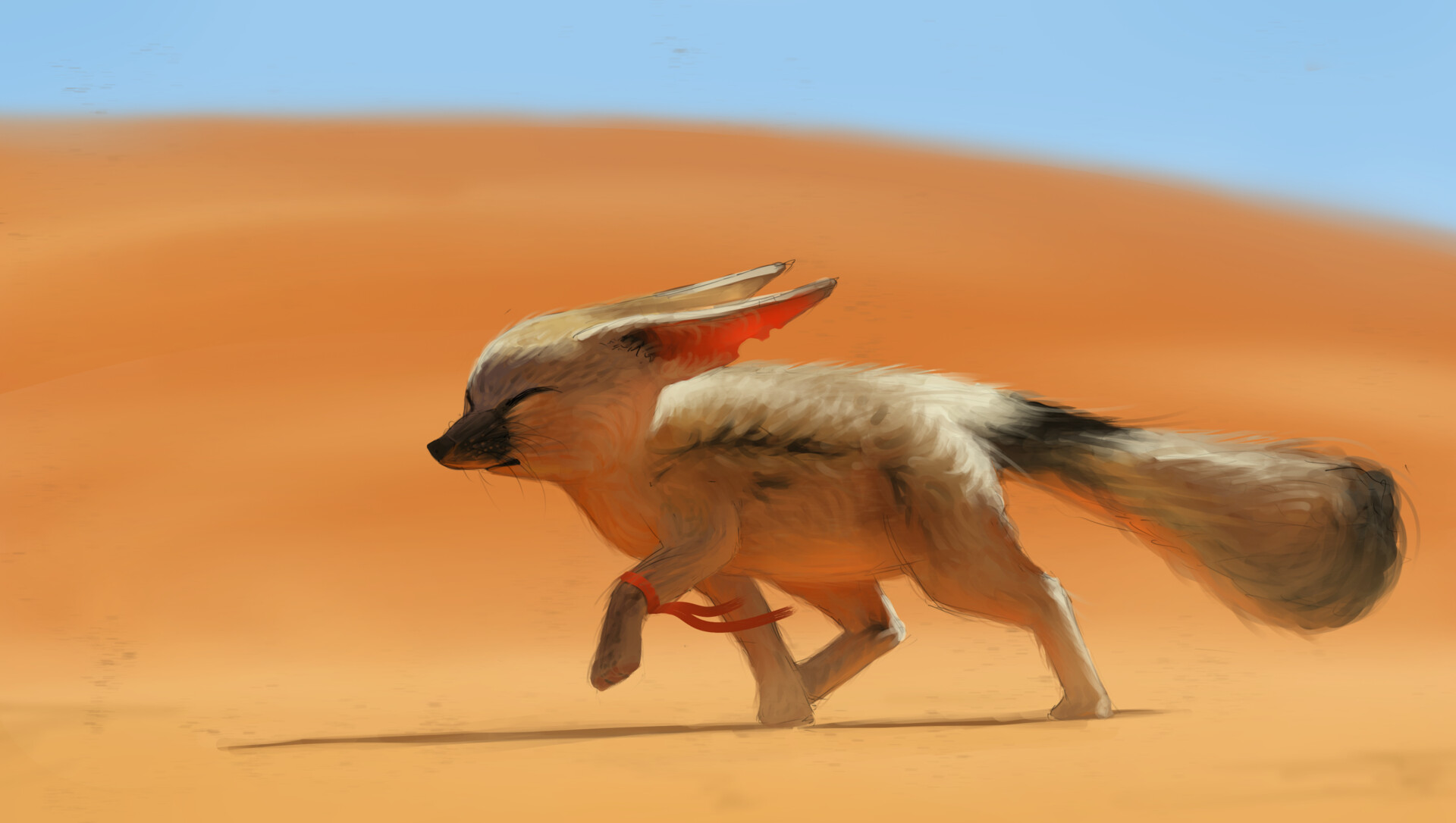 ArtStation - tagged desert fox baby