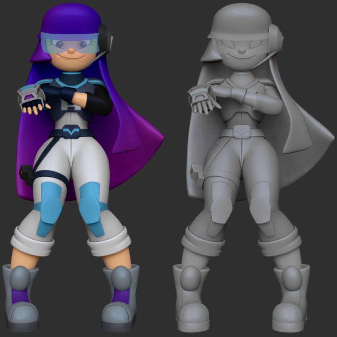 Damilola Oyesiku - Miko (Glitch Techs) - Fan Art