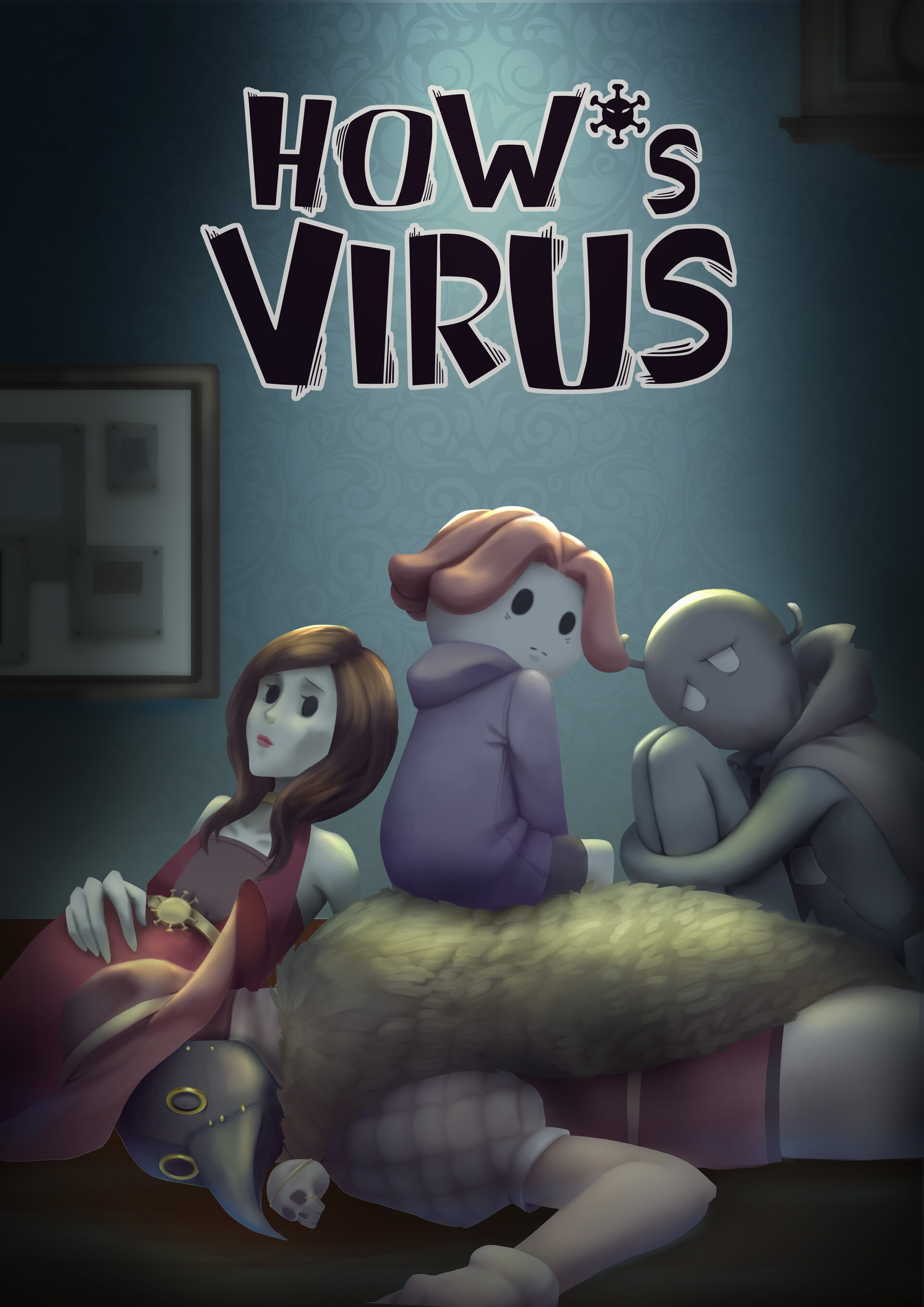 ArtStation - How's Virus- Animated Short Film
