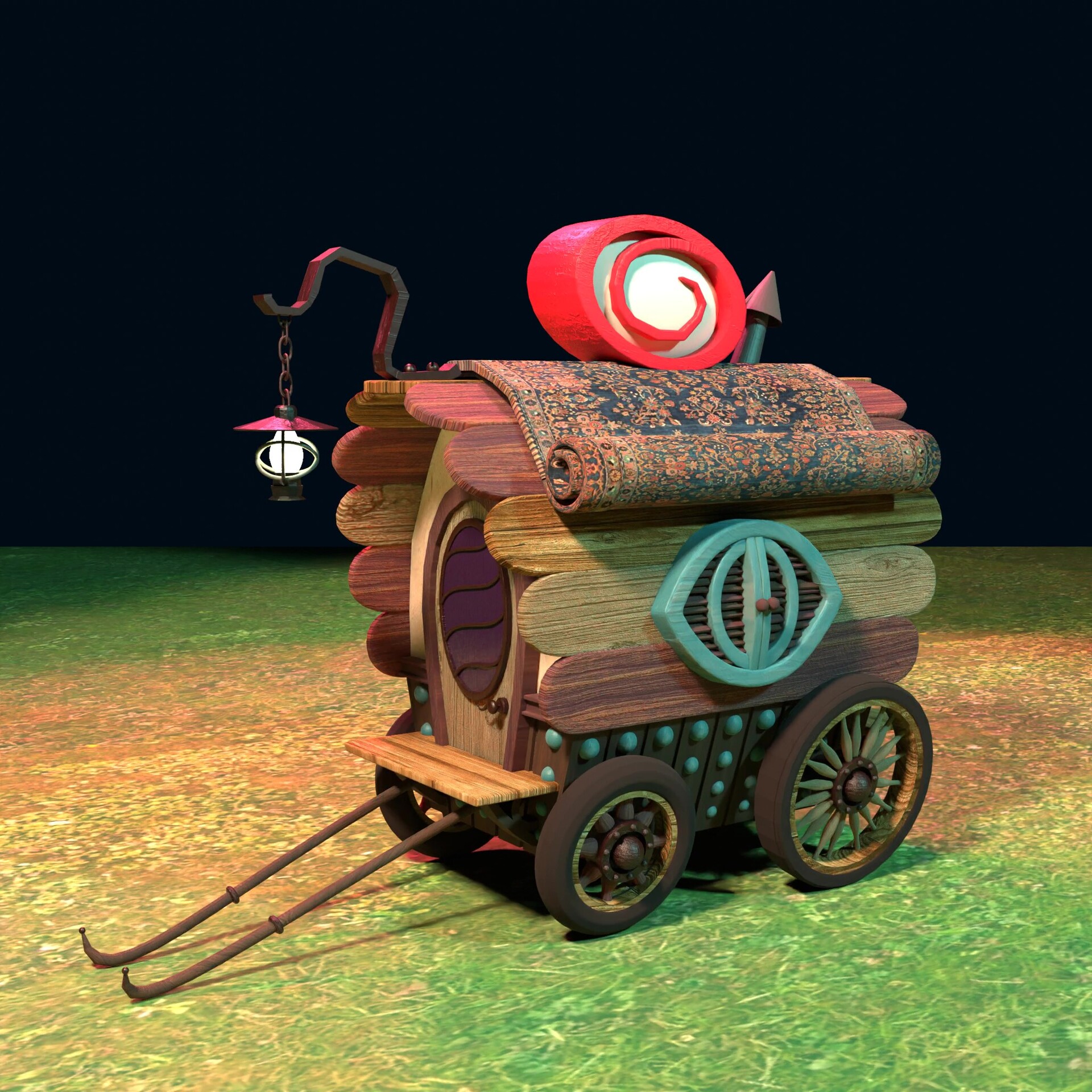 ArtStation - The Traveling Candy Shop