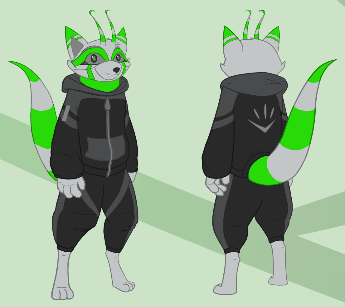 ArtStation - Alien Raccoon - Character design