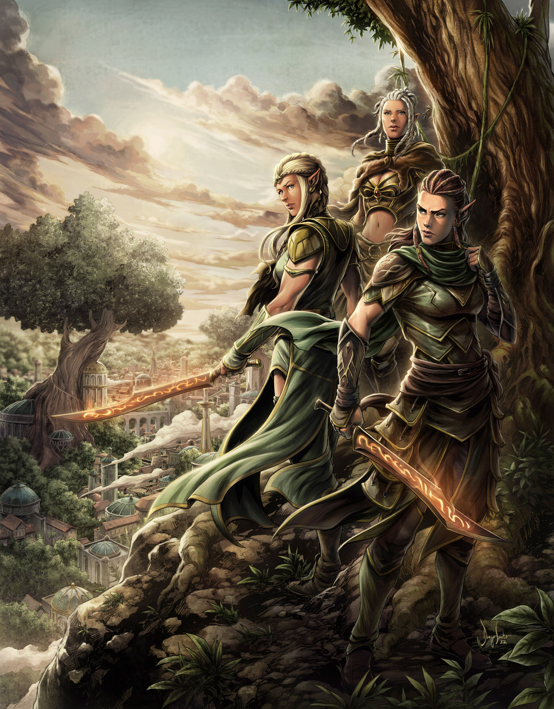 ArtStation - Elfes T32