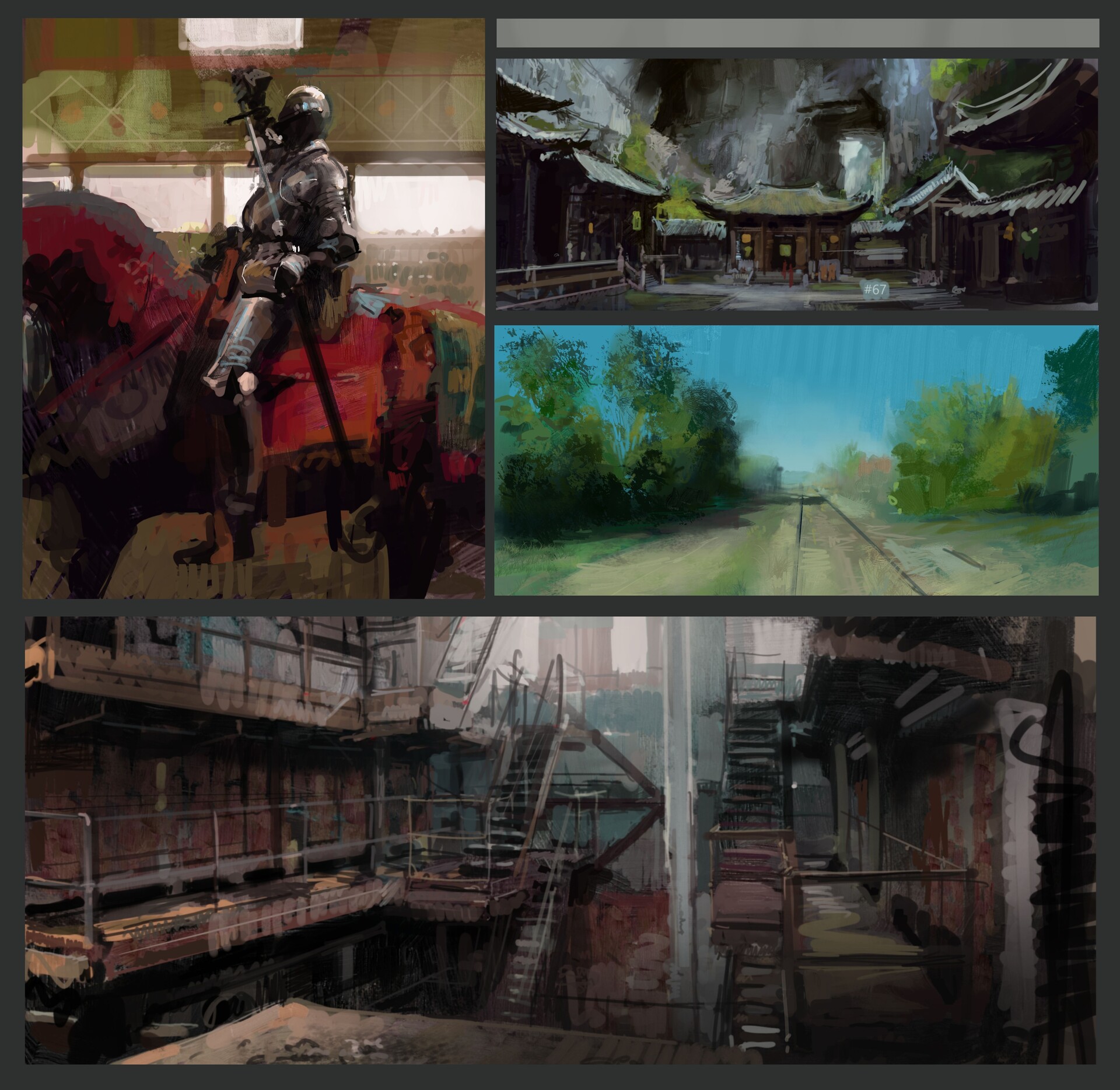 logan cook - Painting Studies