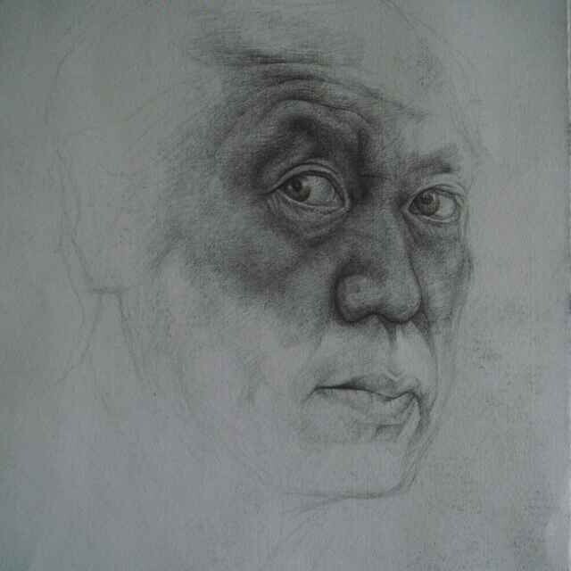 ArtStation - Self Protrait unfinished