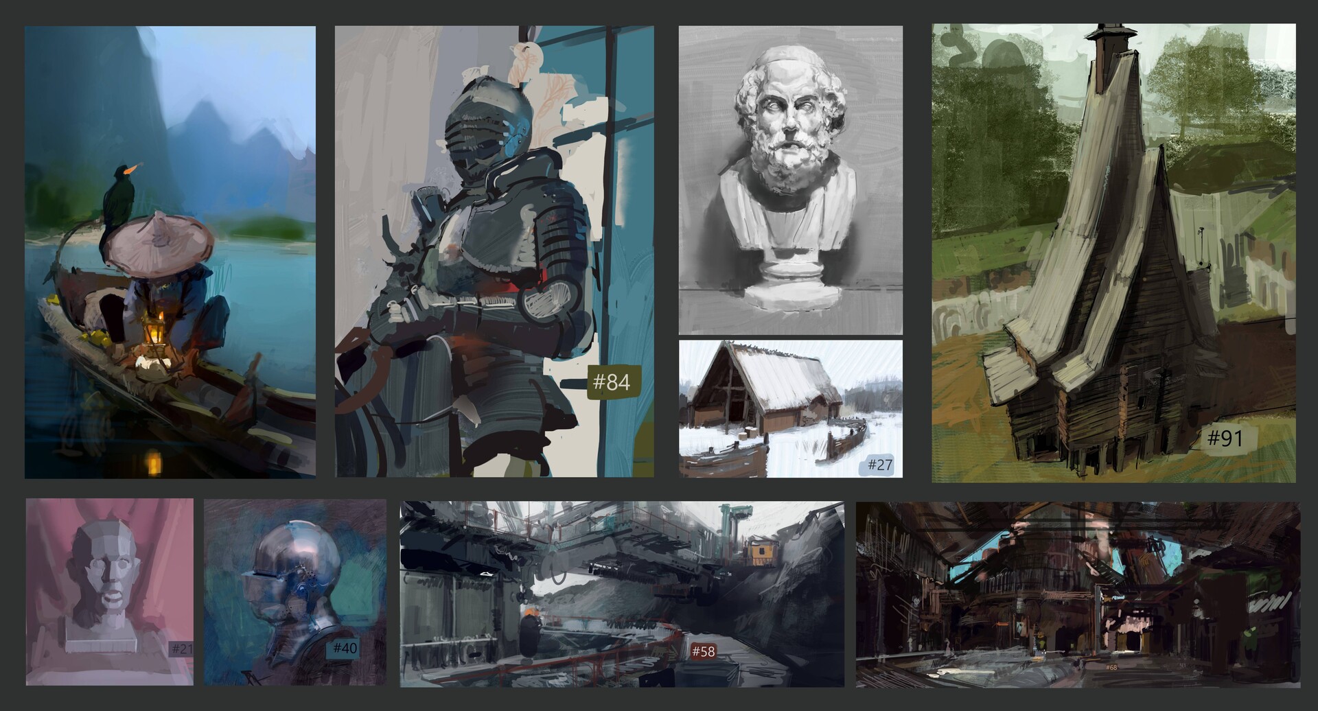 logan cook - Painting Studies