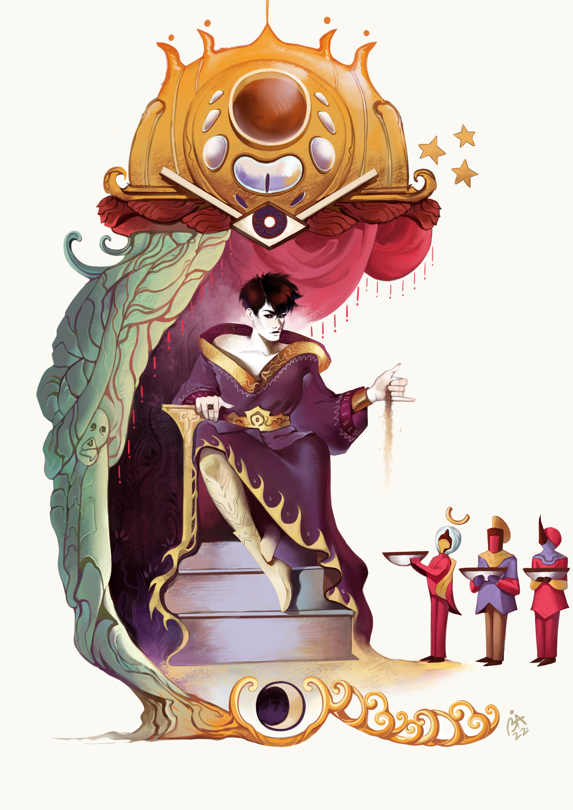 ArtStation - 'The Sandman' Cover