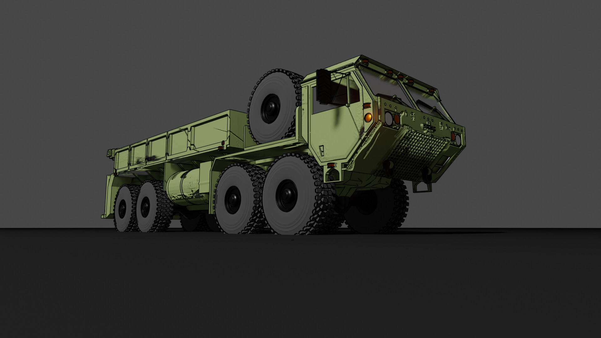 ArtStation - M997 Hemtt Oshkosh MLRS Ammunition Truck