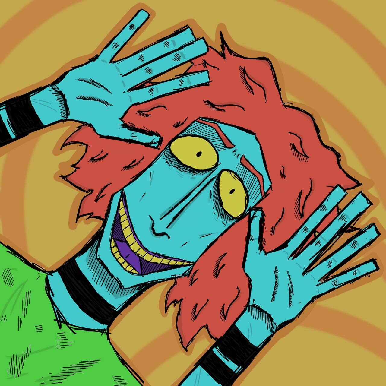 ArtStation - Crazy man.