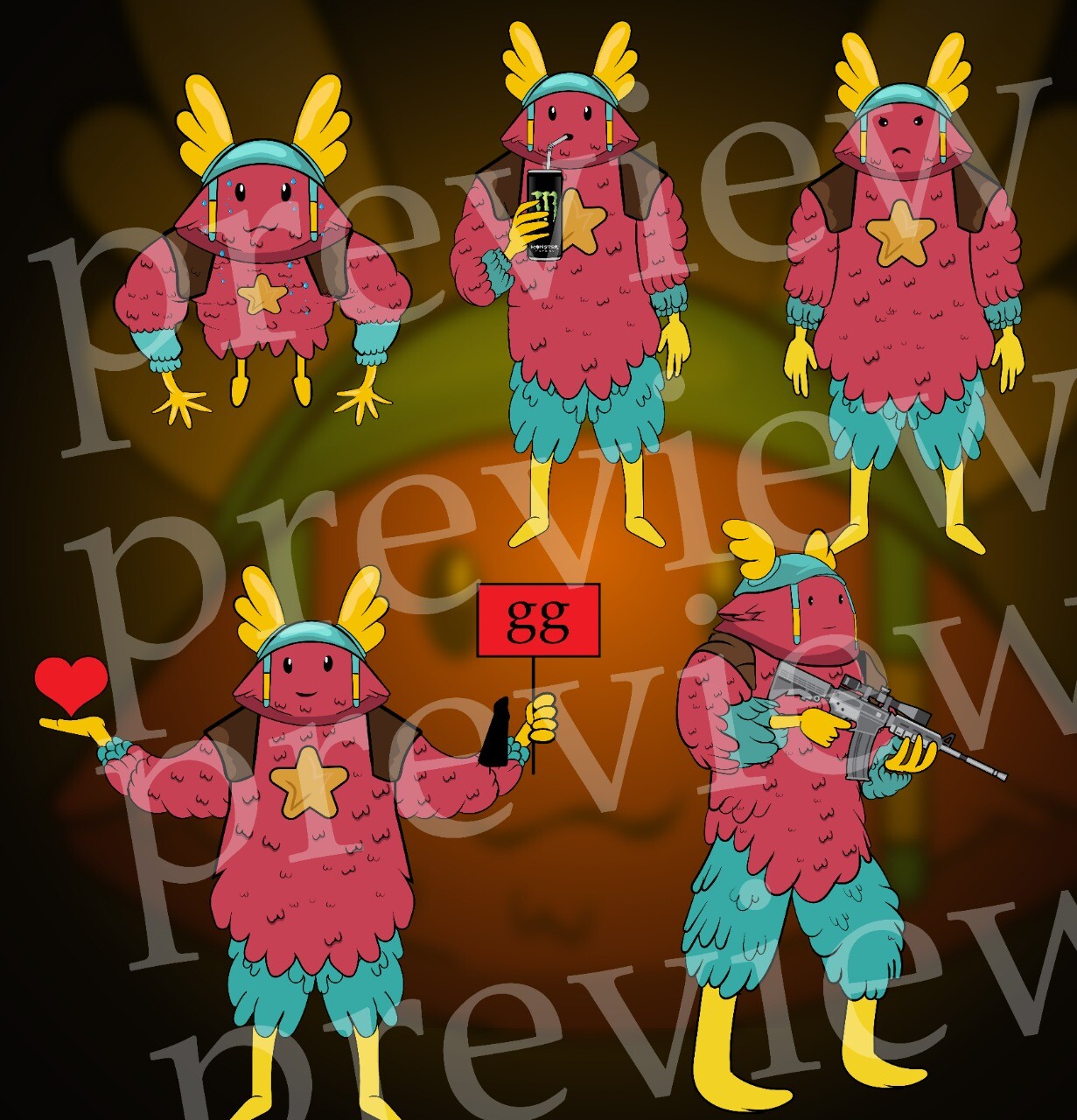 ArtStation - twitch emotes