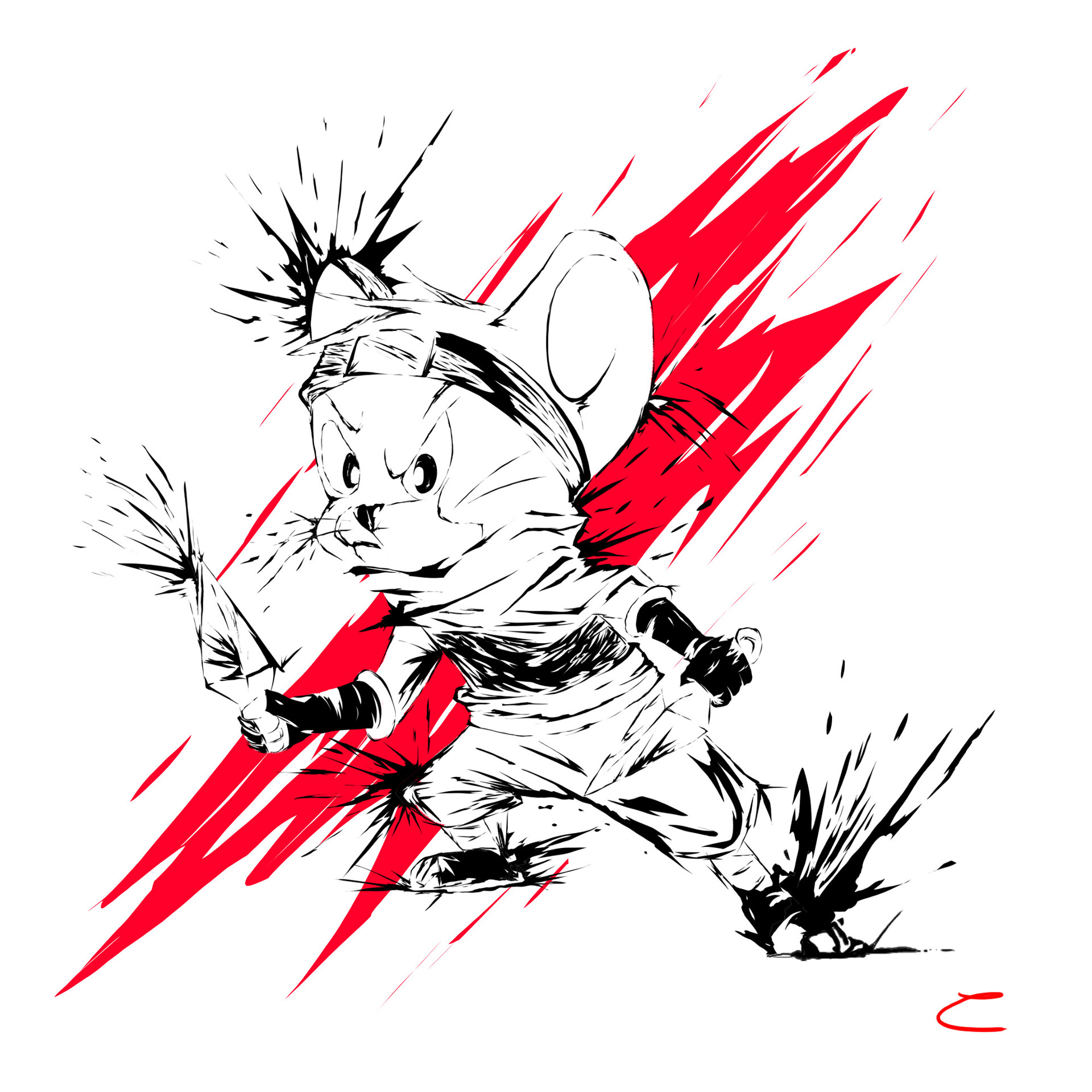 ArtStation - Jerry the ninja