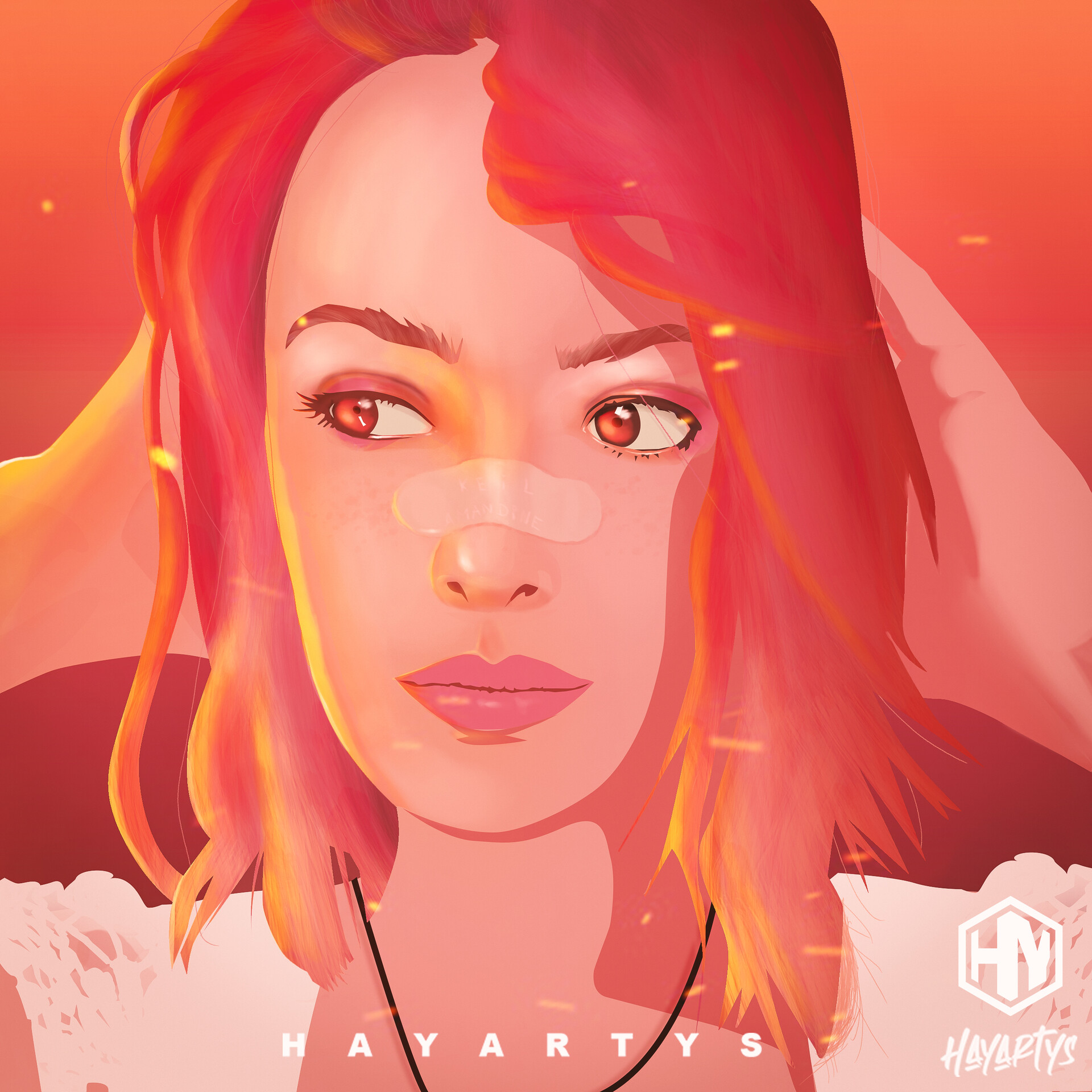 ArtStation - Fire Hair