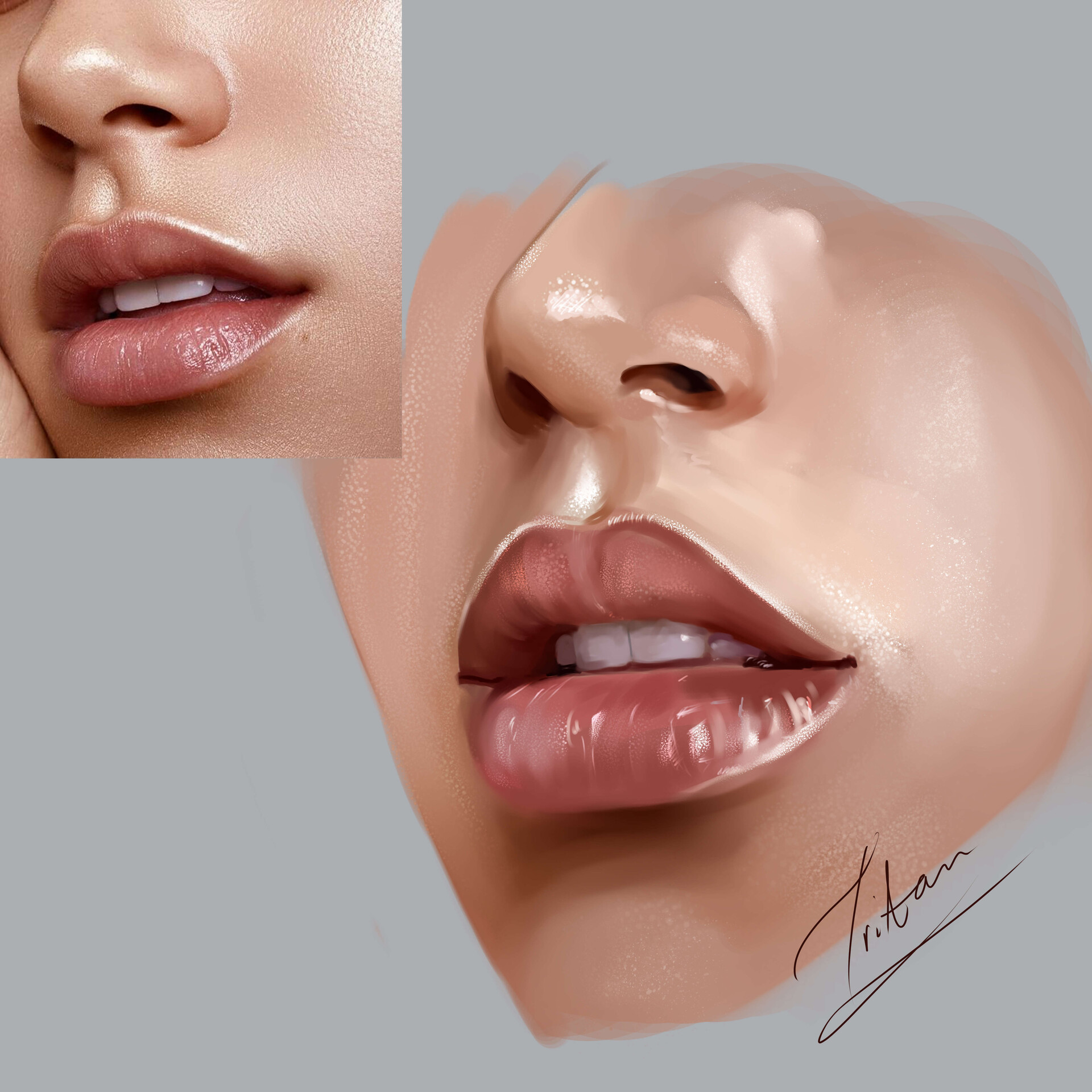 ArtStation - face studies