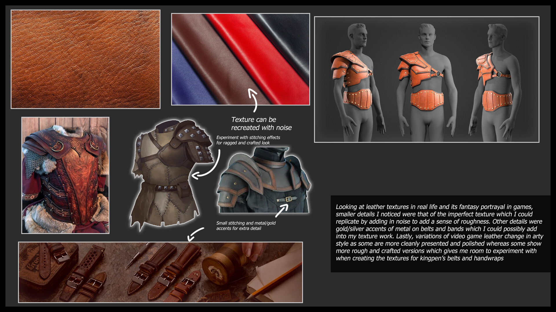 Alex Mckie - Texture Study - Kingpin with DOTA 2 Style Textures