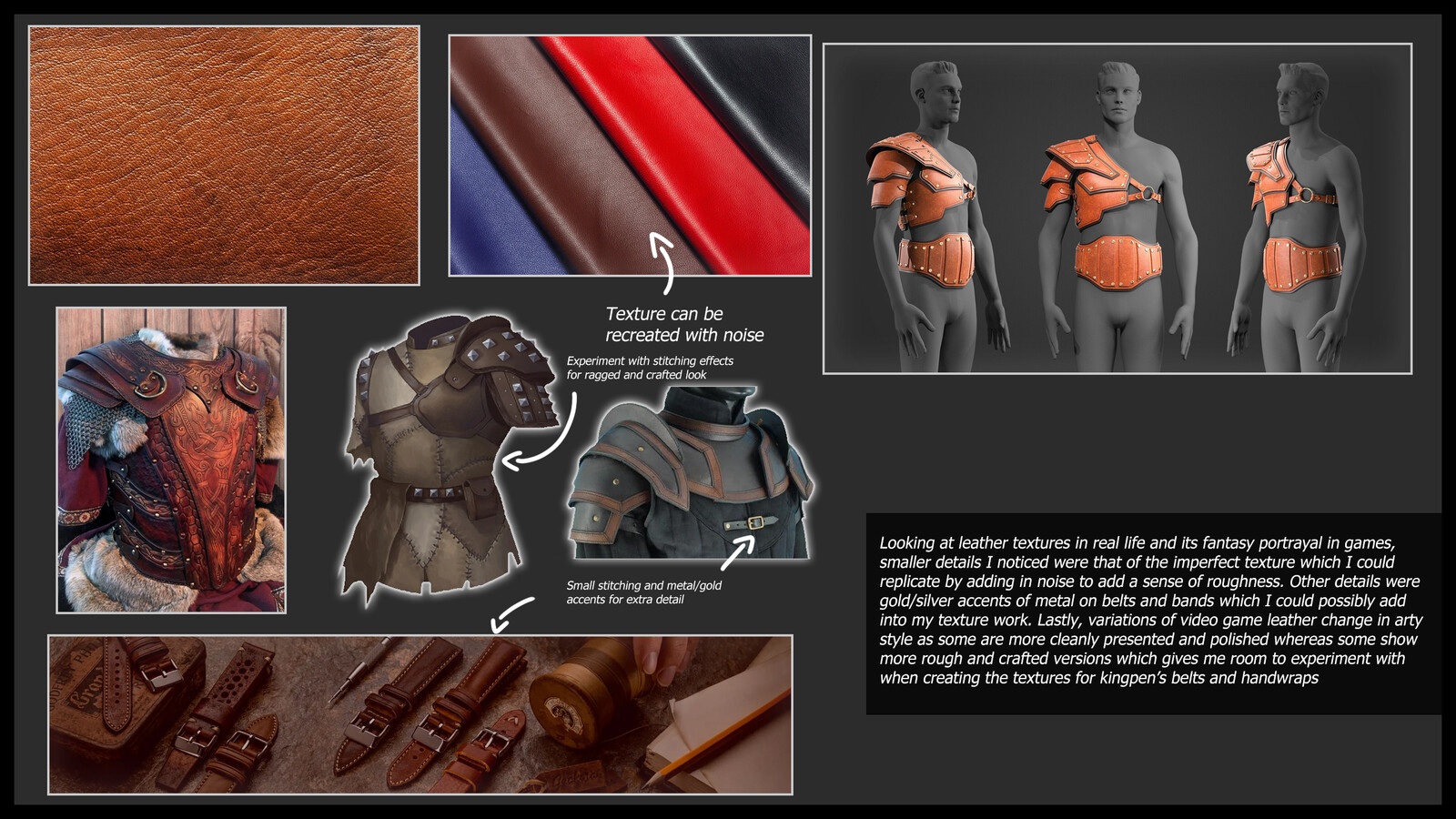 Alex Mckie - Texture Study - Kingpin with DOTA 2 Style Textures