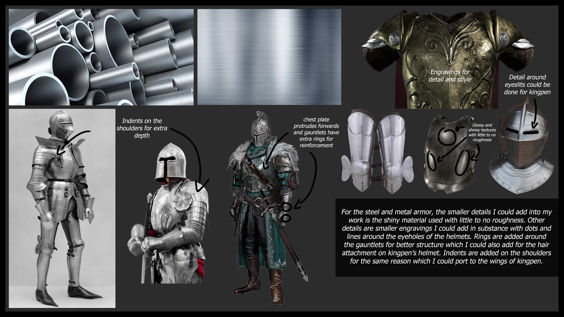 Alex Mckie - Texture Study - Kingpin with DOTA 2 Style Textures