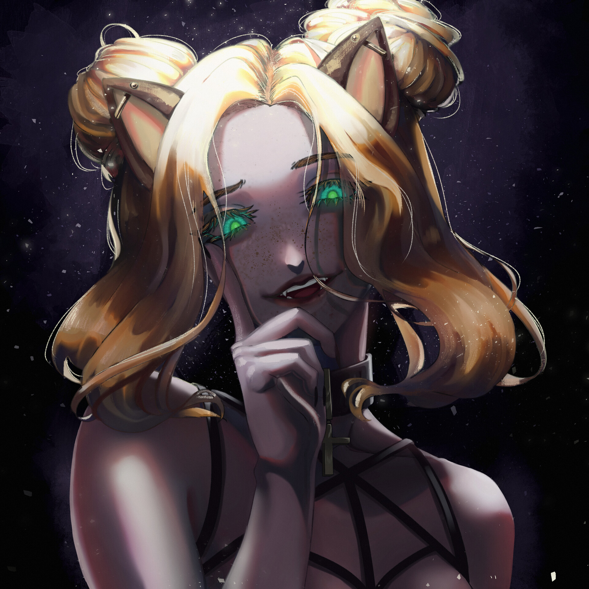 ArtStation - She knows, what you've been doing this summer