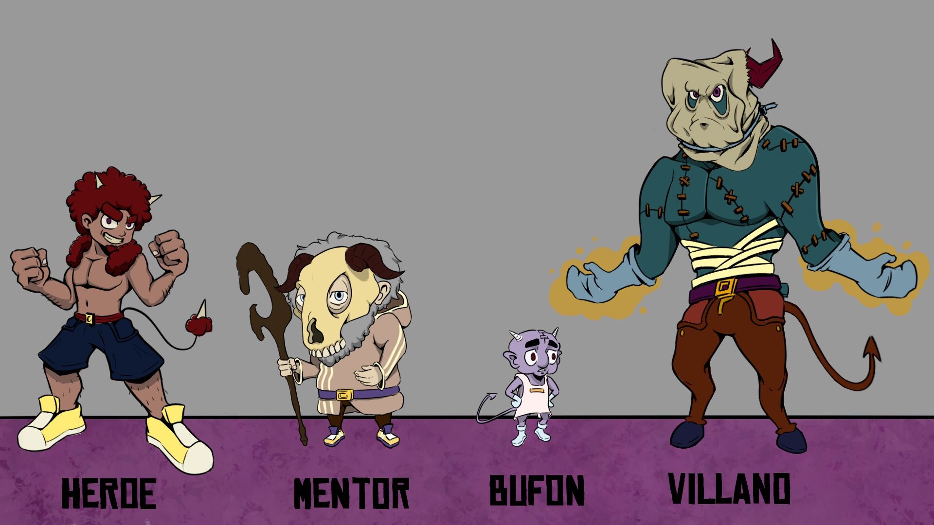 ArtStation - Cartoon character design practice