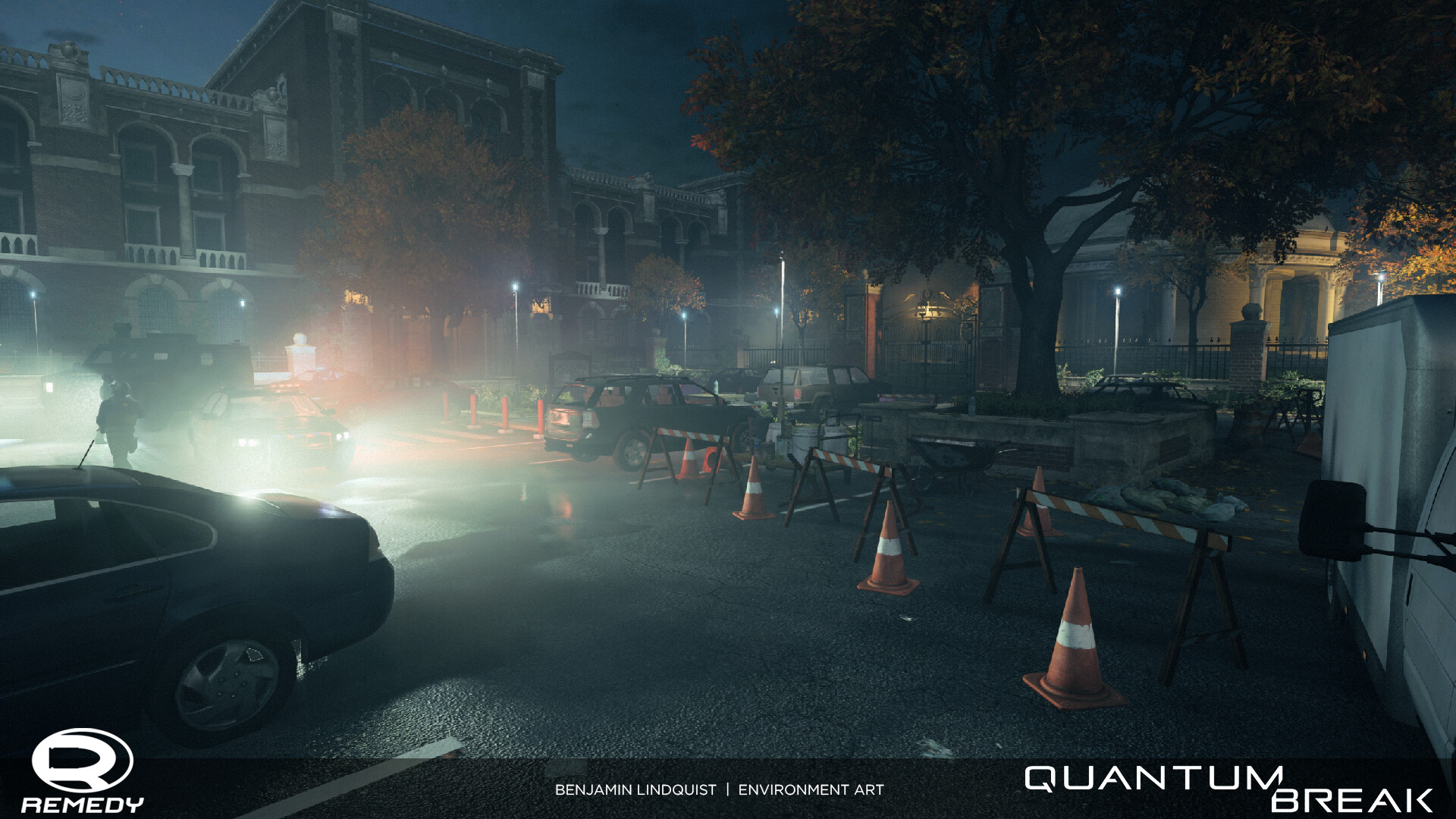 Benjamin Lindquist - Quantum Break - University Parking Lot