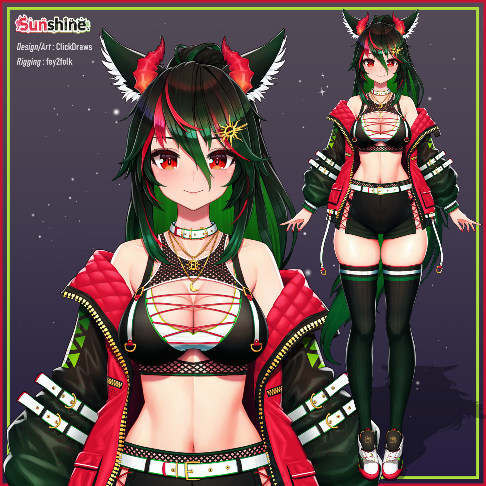 ArtStation - VTuber Live2D Model