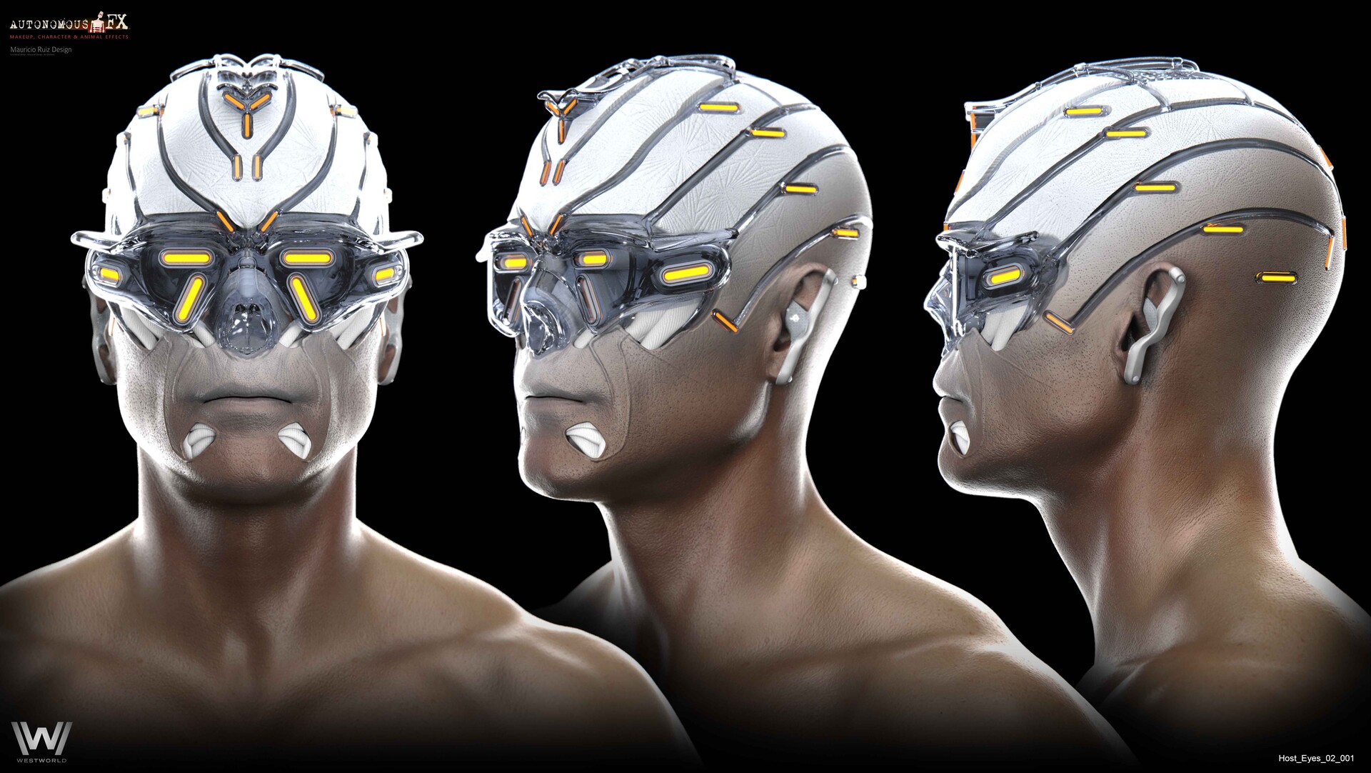 Mauricio Ruiz Design - Westworld - Season 4 - Host Option 02