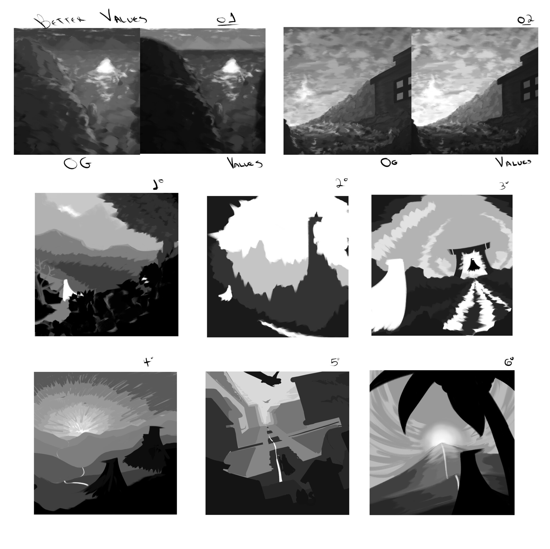 ArtStation - Thumbnails Landscapes.