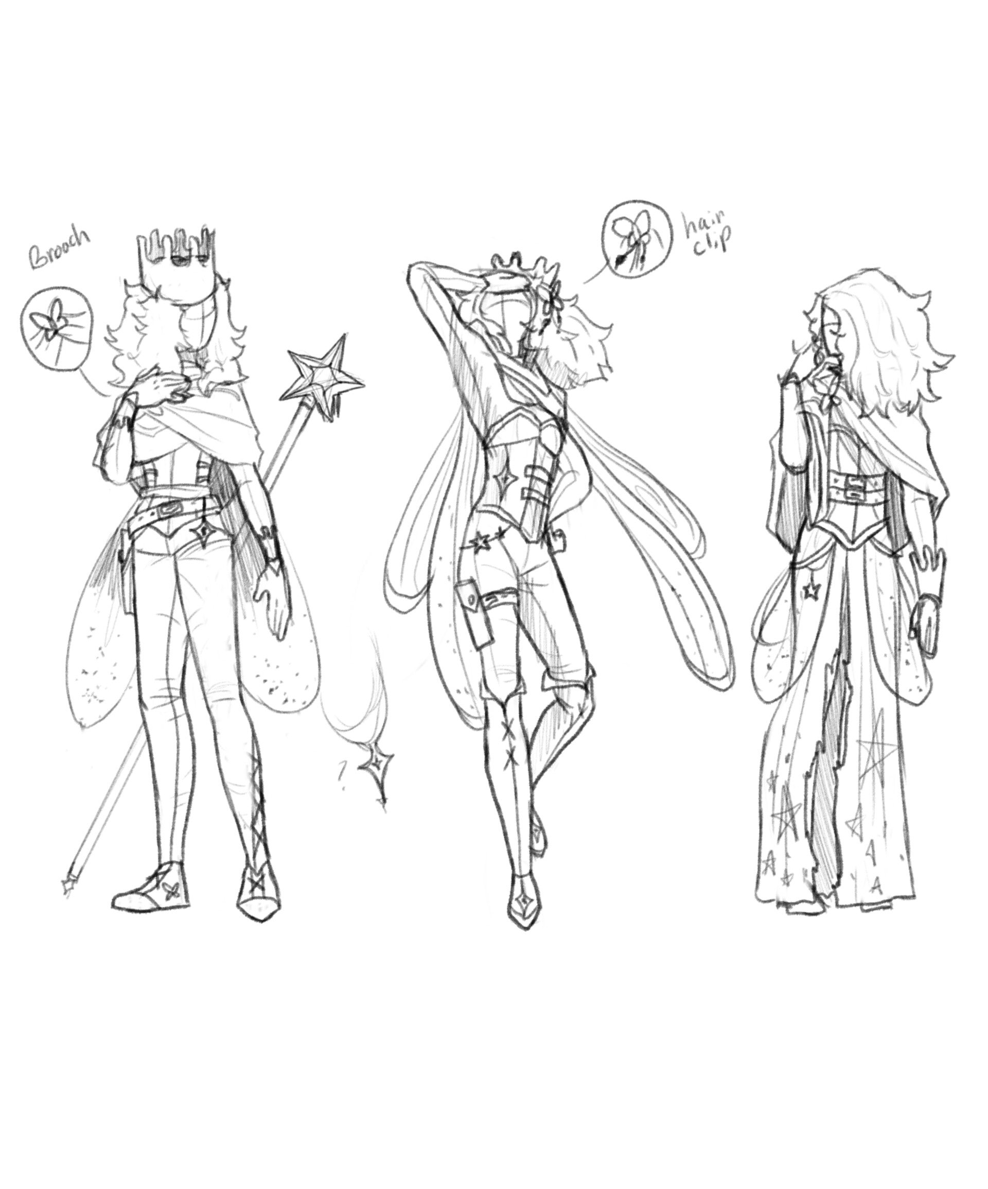 Angelica Butterfield - Glenda aka Pink Poison Character Design