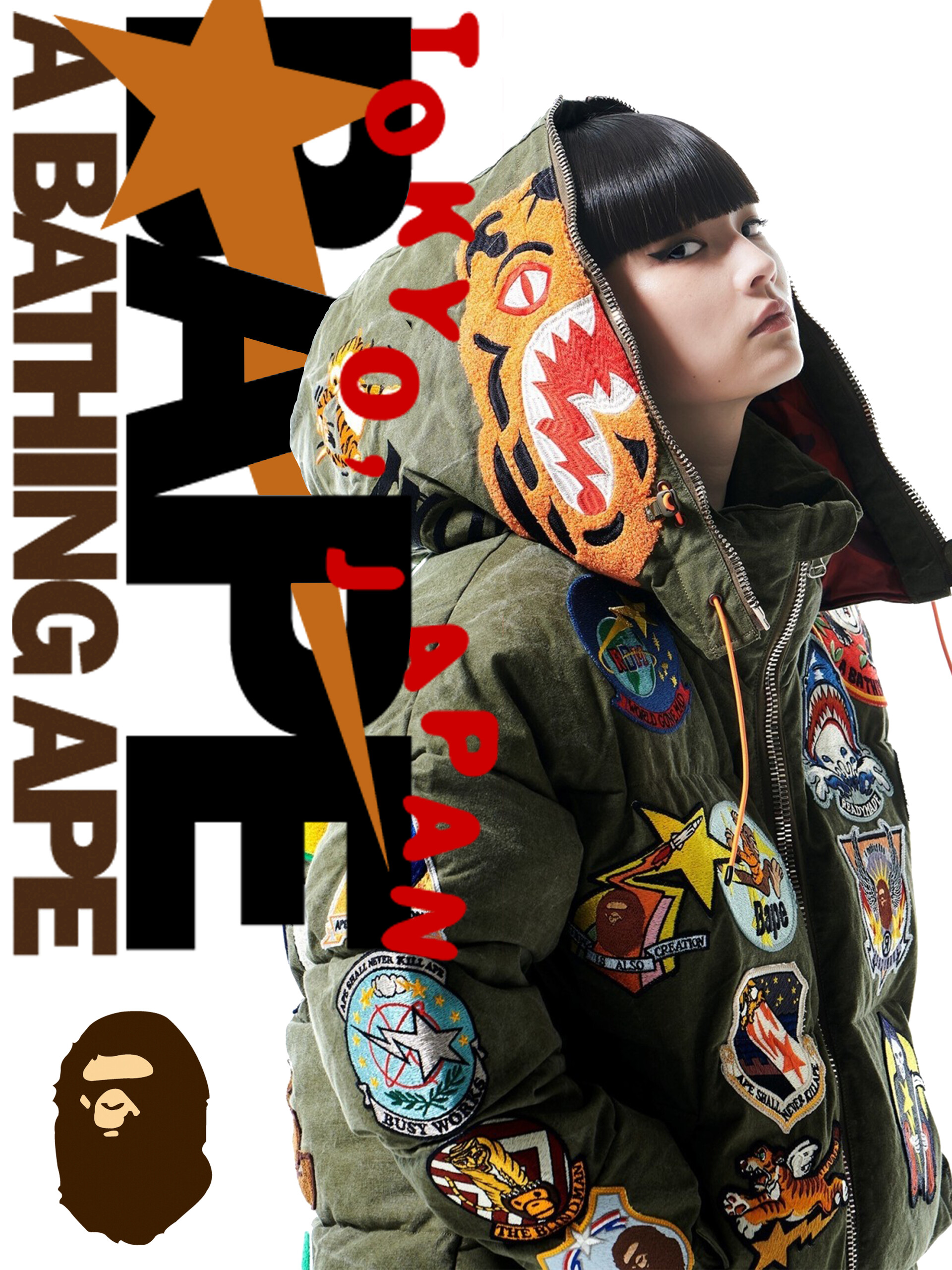 ArtStation - "A Bathing Ape" (Cover Concept 2022)
