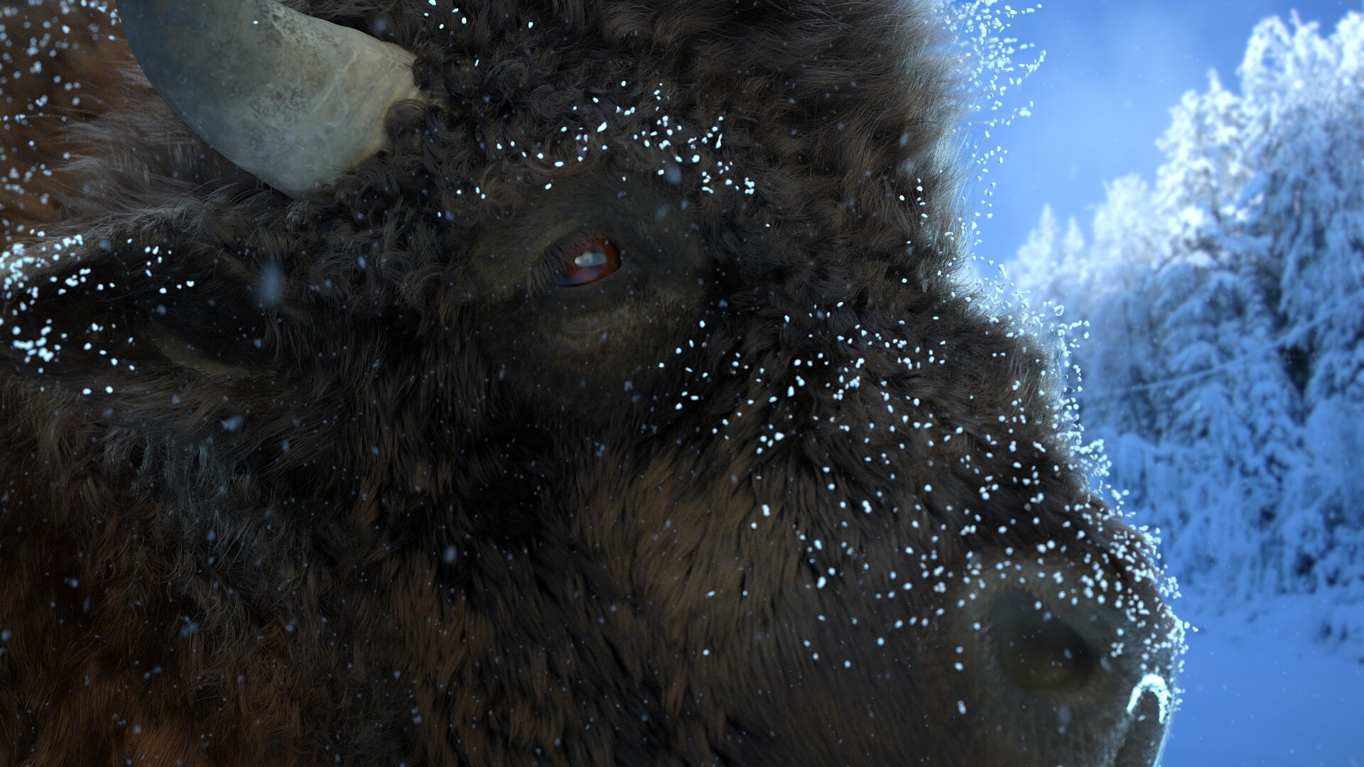 ArtStation - Bison / Groom / Fur