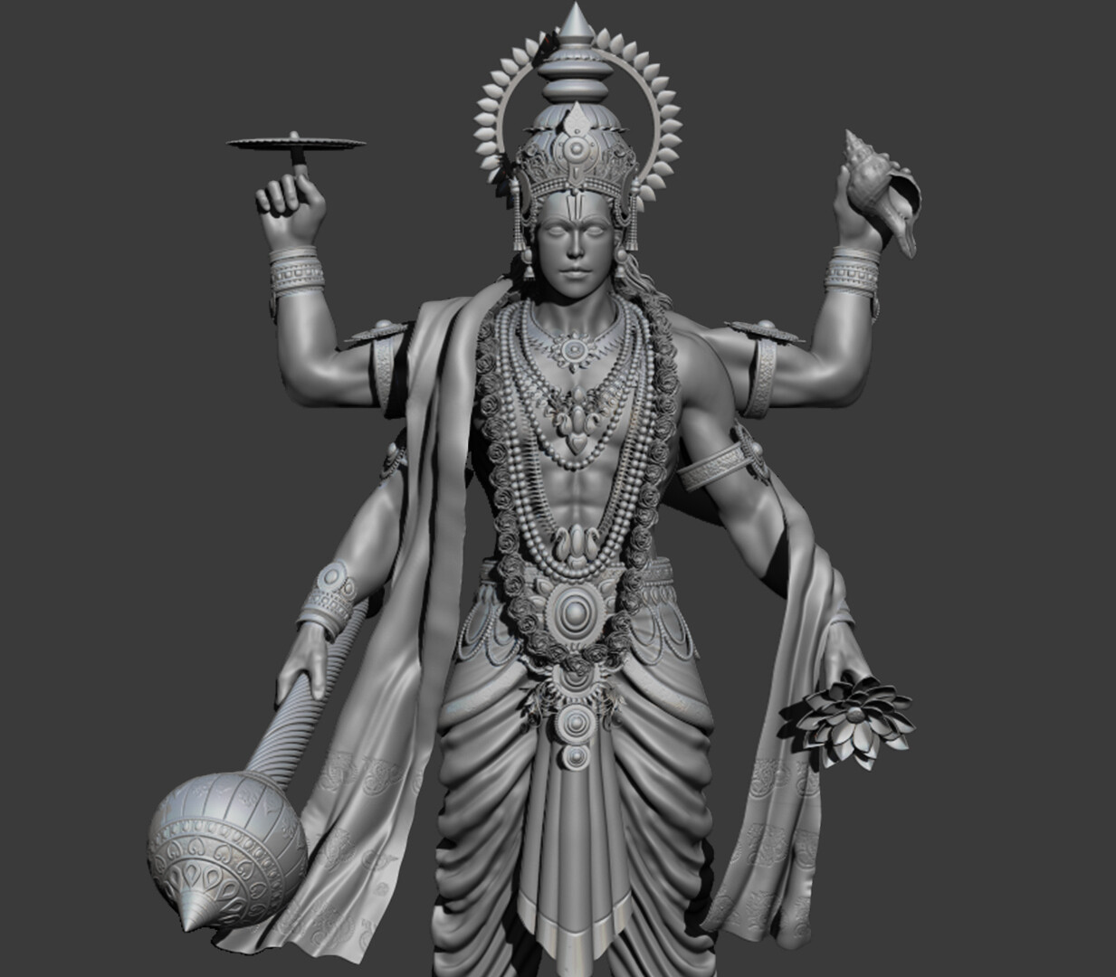 3d Images Of Lord Vishnu