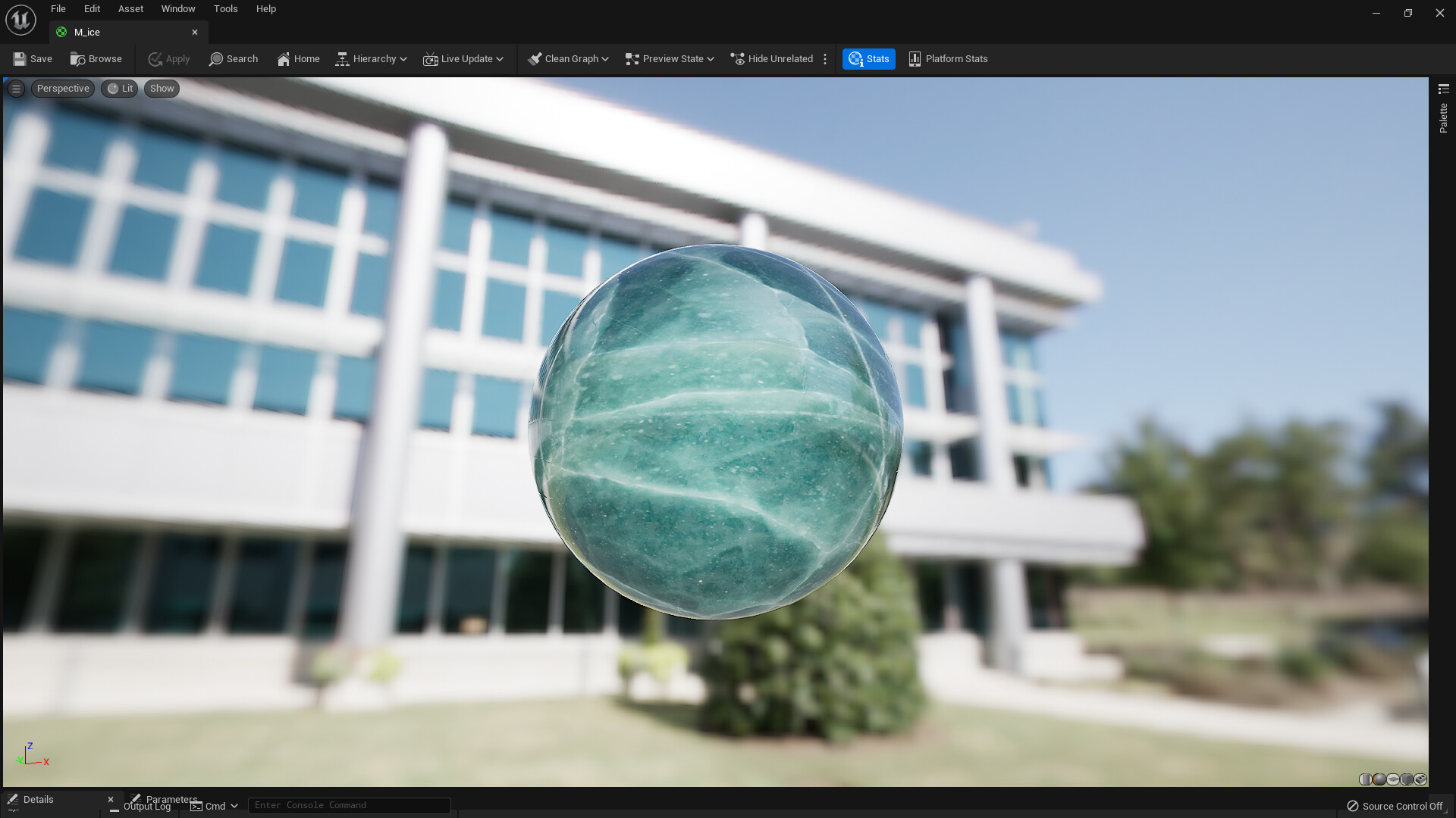 ArtStation - Ice Shader in Unreal engine 5