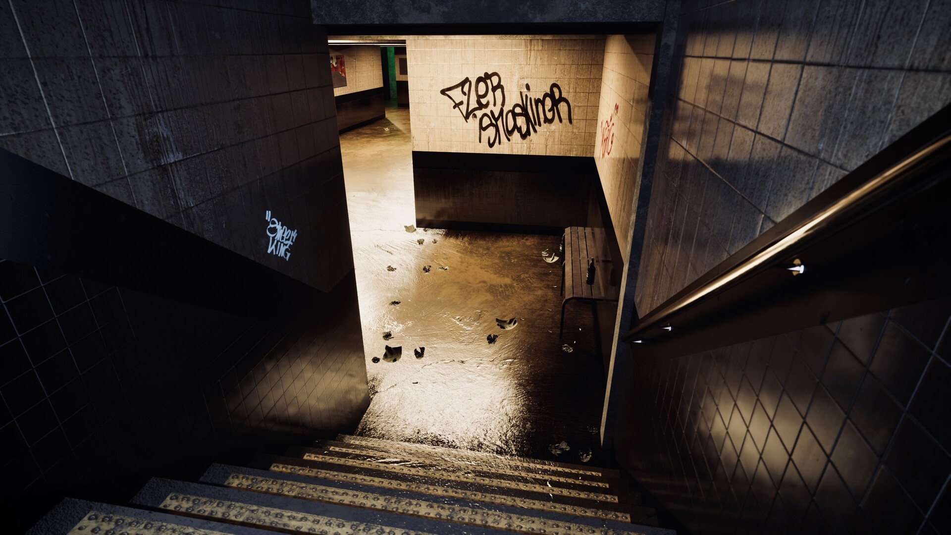 ArtStation - Dirty Subway Station