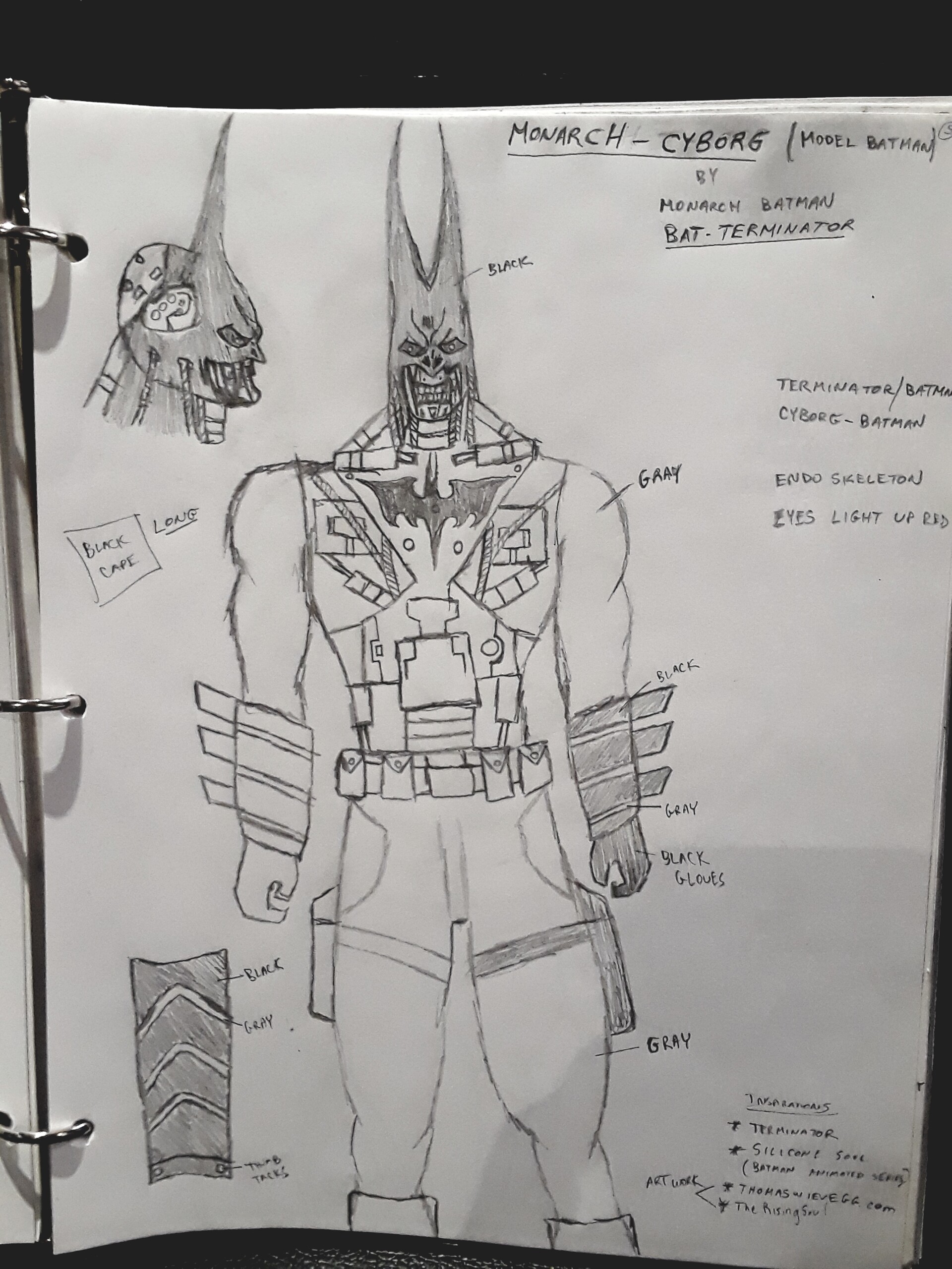 ArtStation - Terminator Monarch Batman