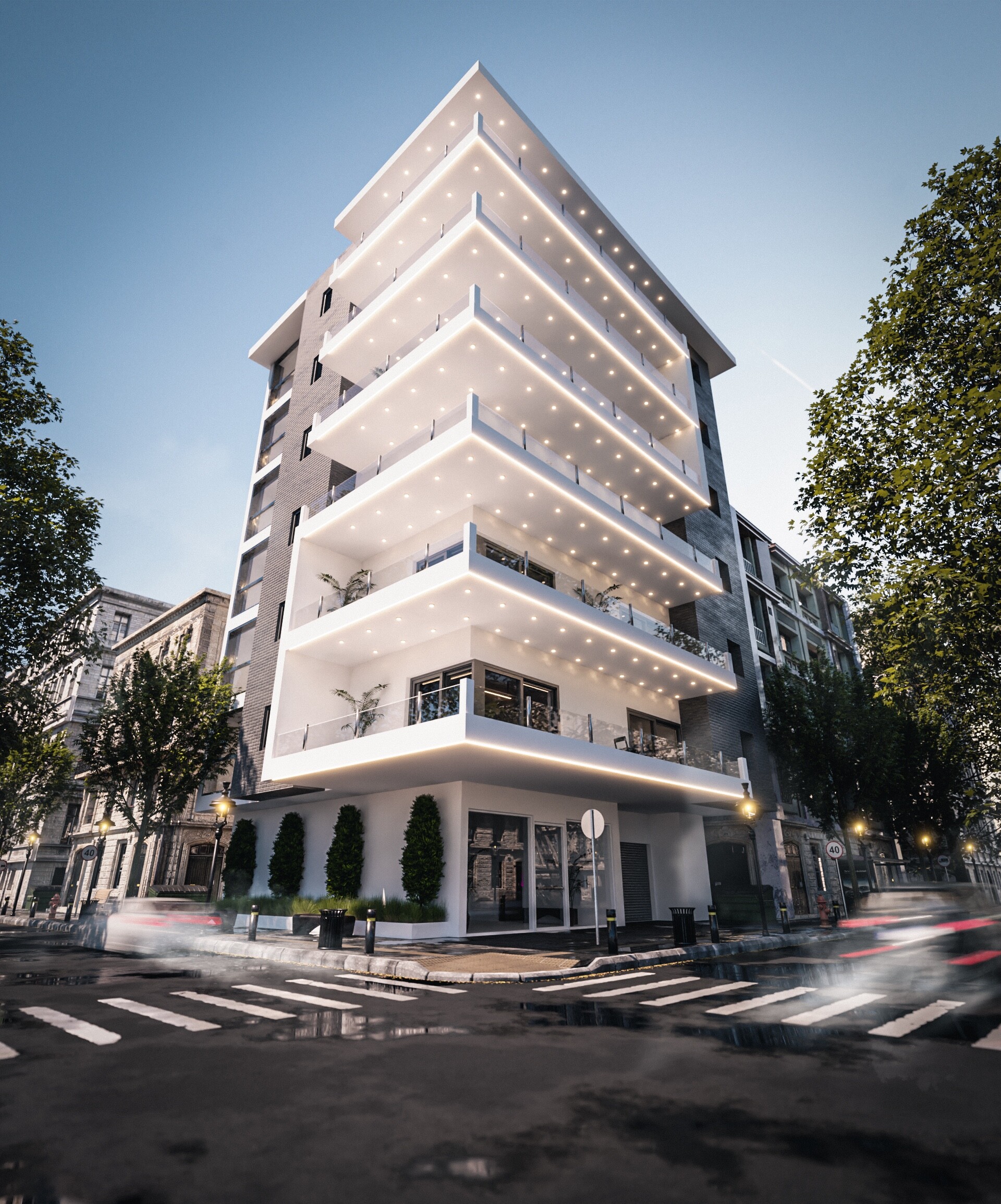 ArtStation - Apartment Building