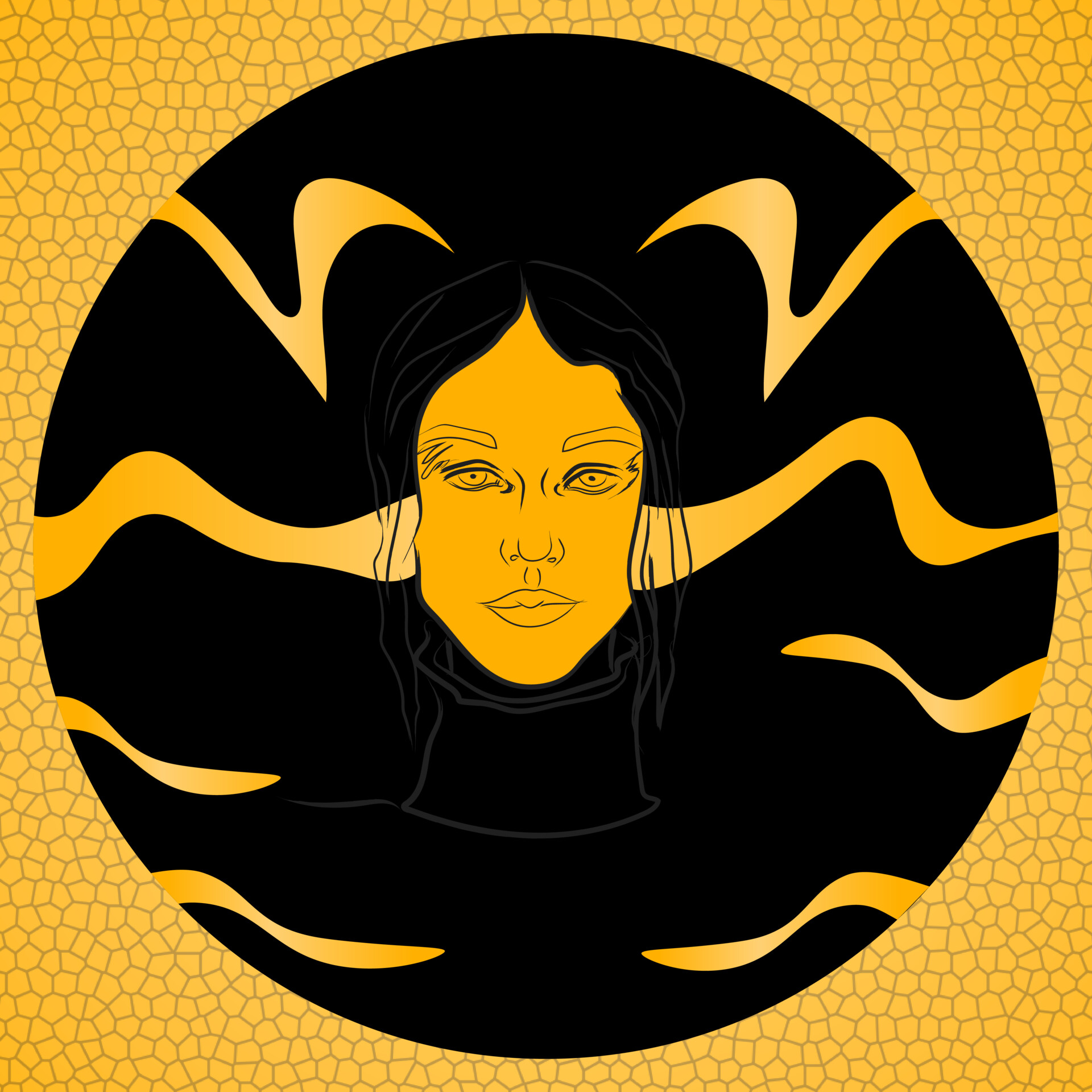 ArtStation - Yellow Lady