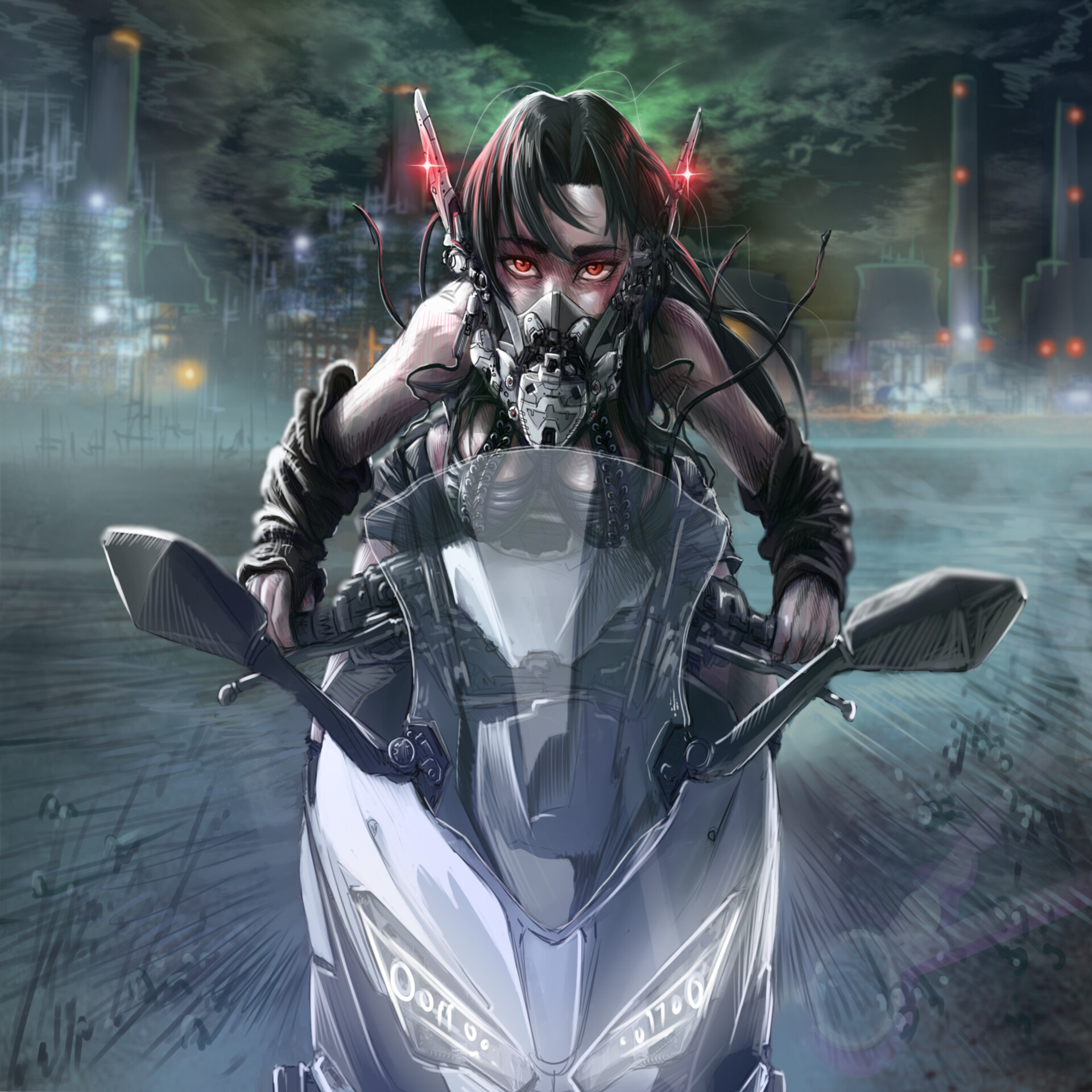 ArtStation - AGENT LILY Album Cover Art 2020